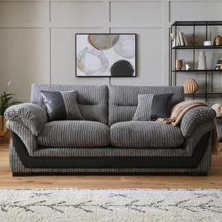 Dfs grey cord sofa store