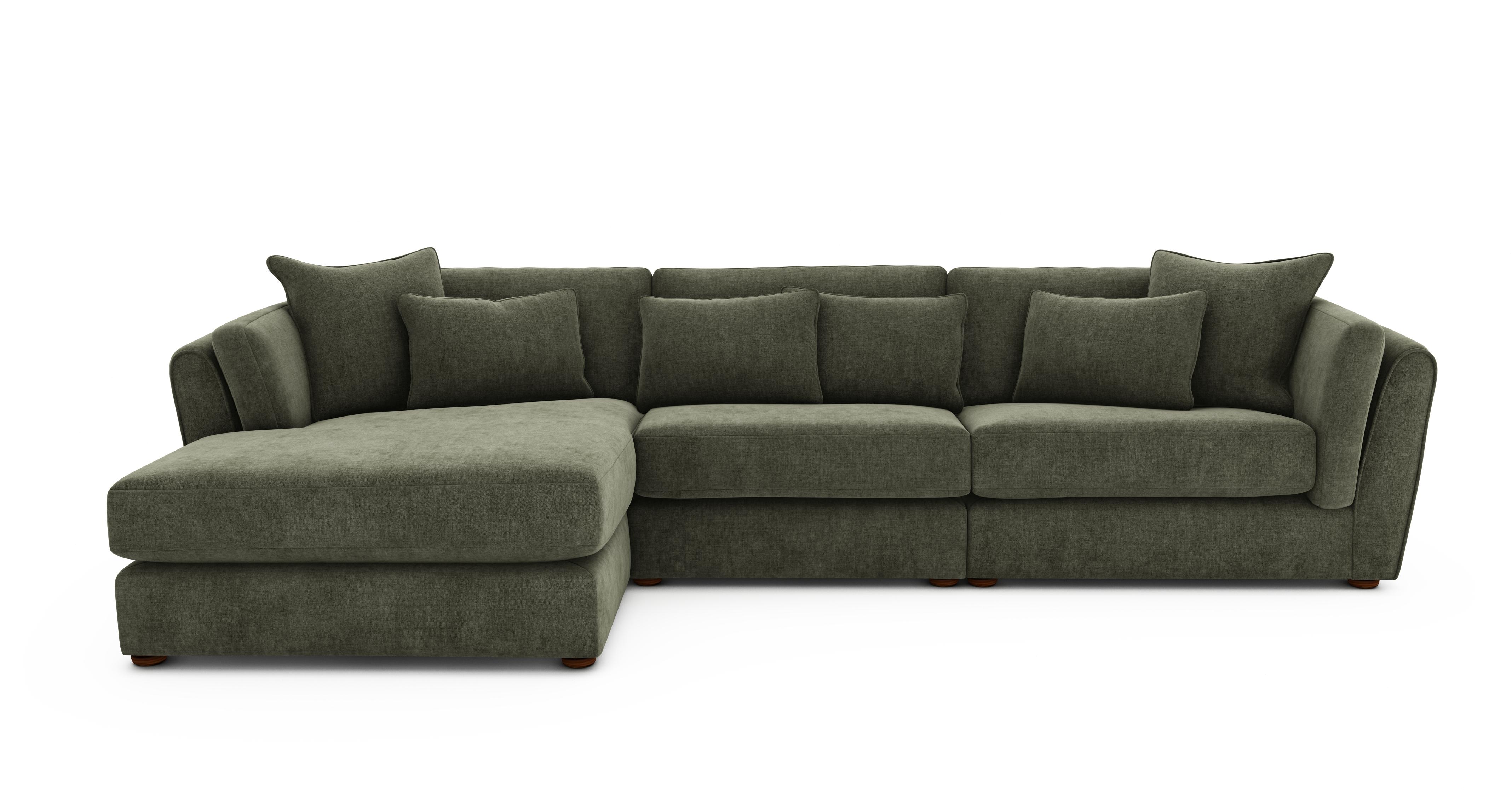 Ada Left Hand Facing Large Chaise Sofa | DFS