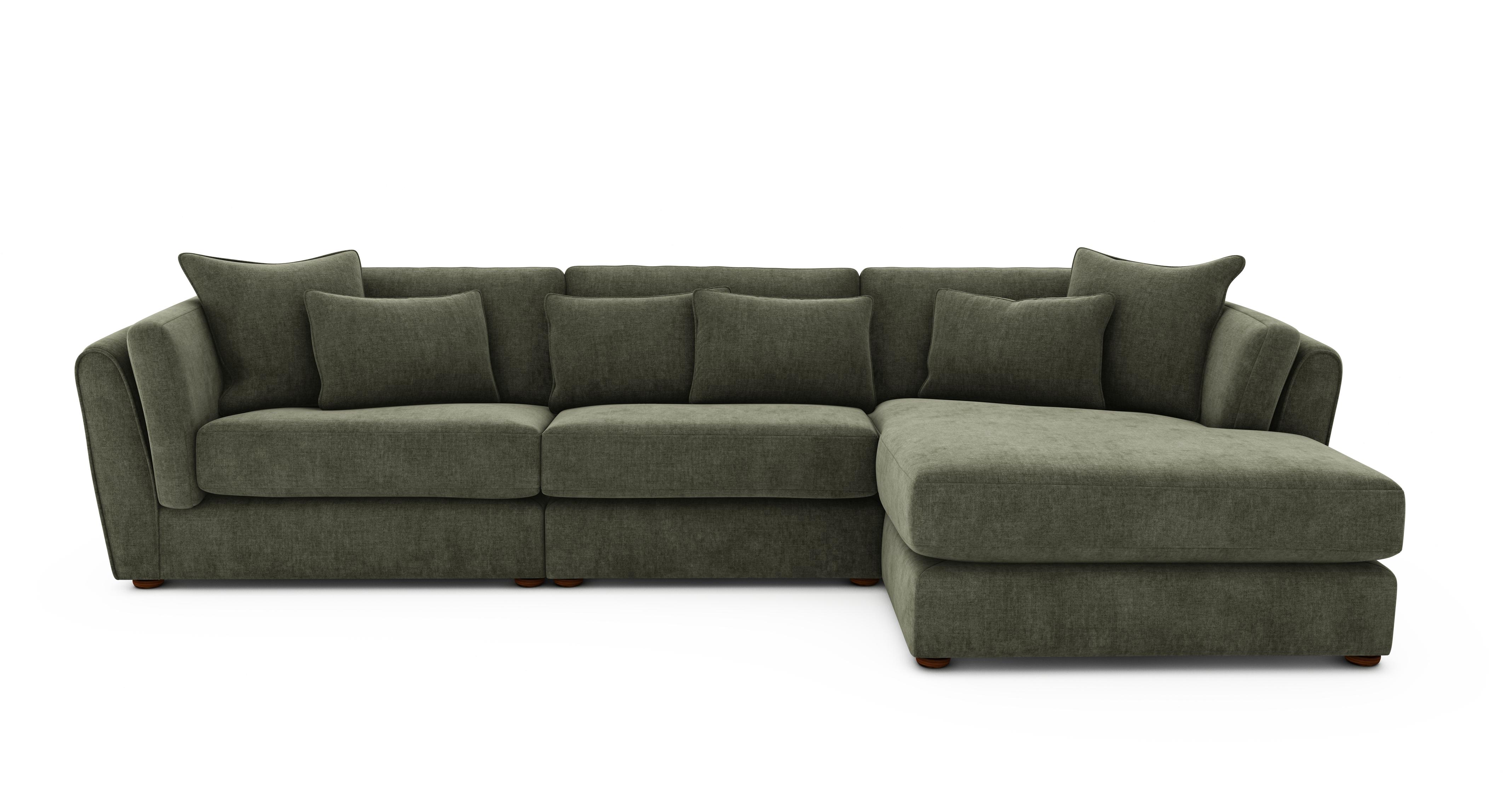 Ada Right Hand Facing Large Chaise Sofa | DFS