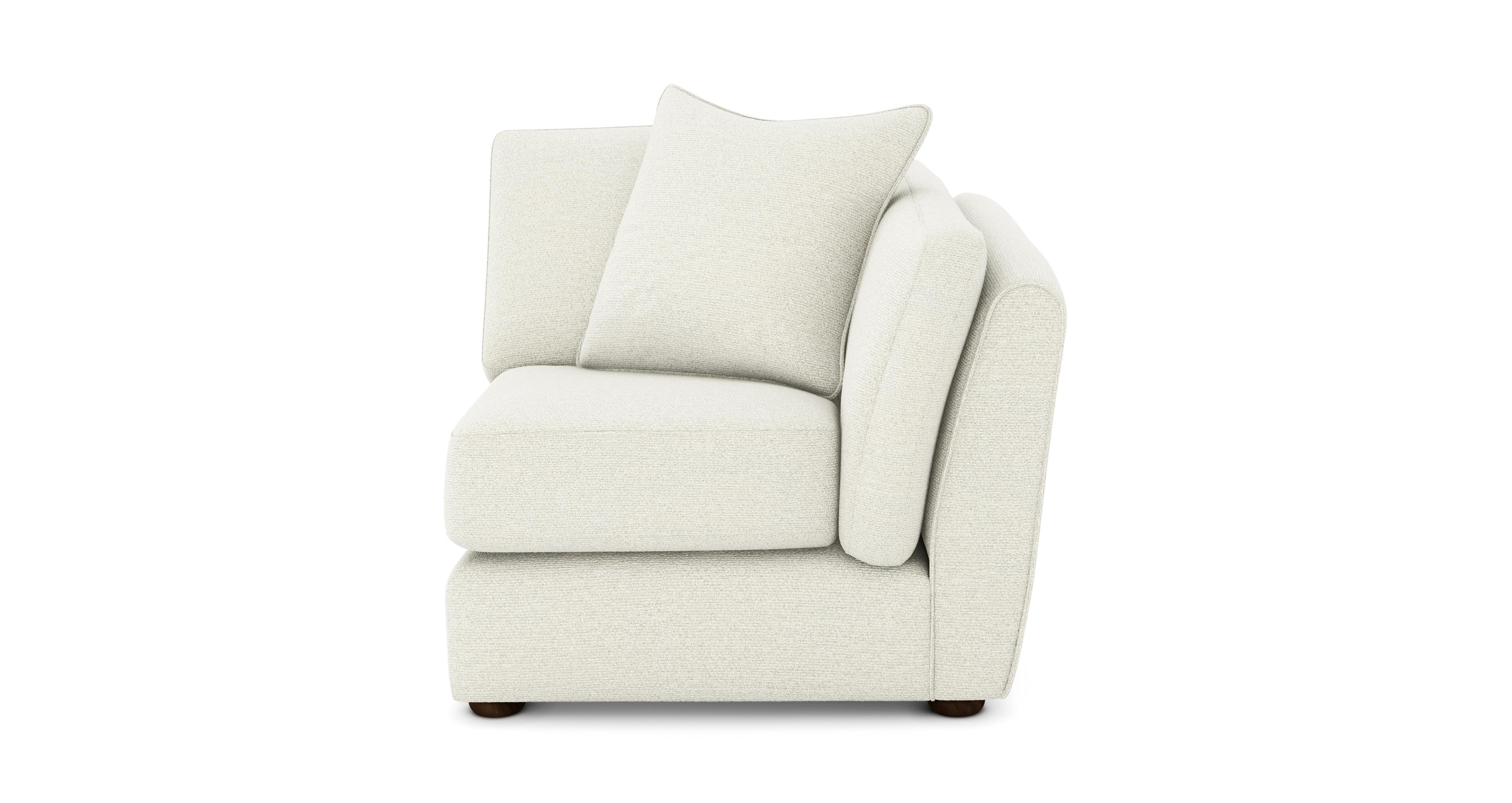 Ada Chenille Right Hand Facing Arm Small Sofa Unit | DFS