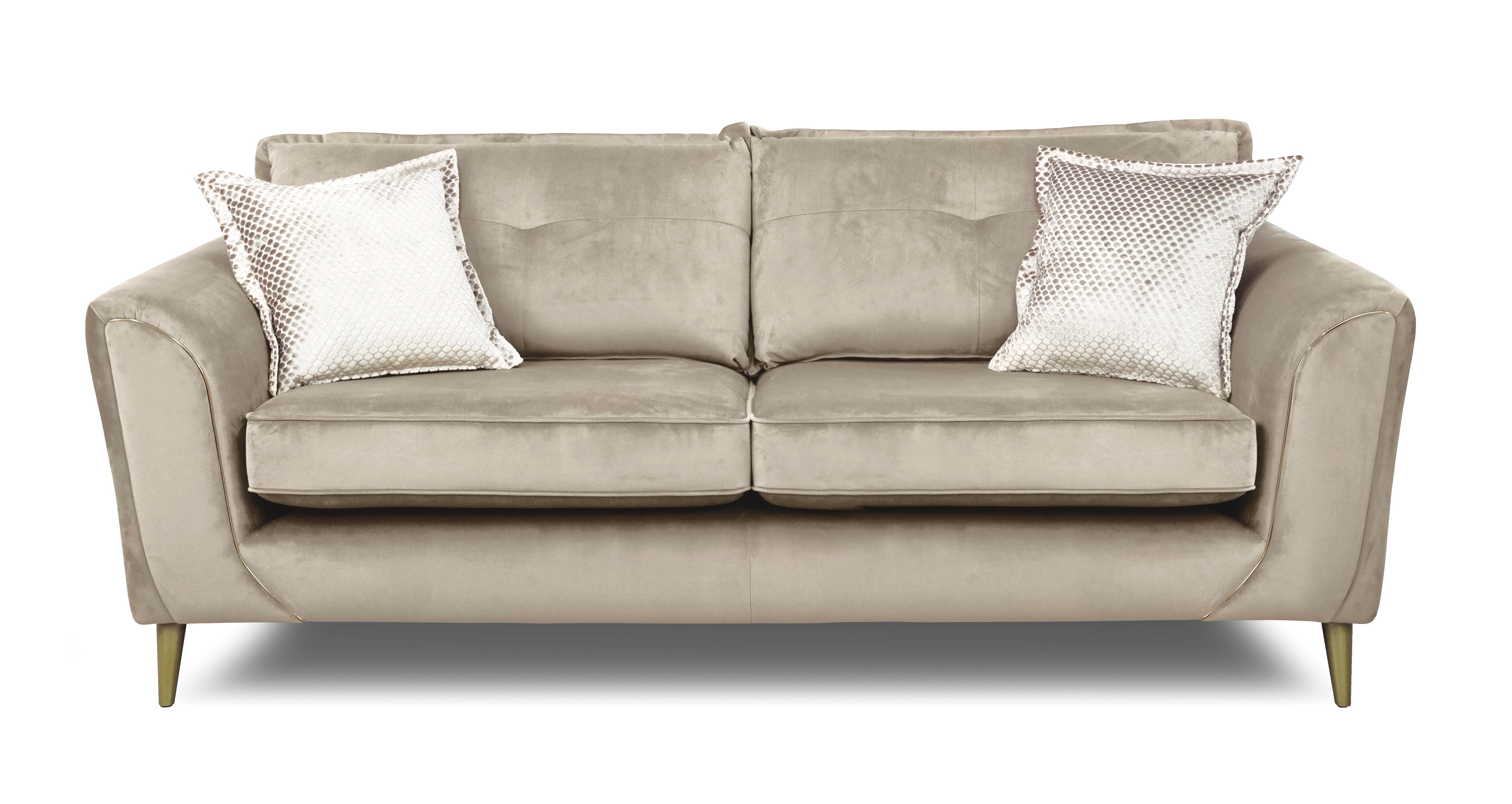 Alyssia Formal Back 3 Seater Sofa | DFS