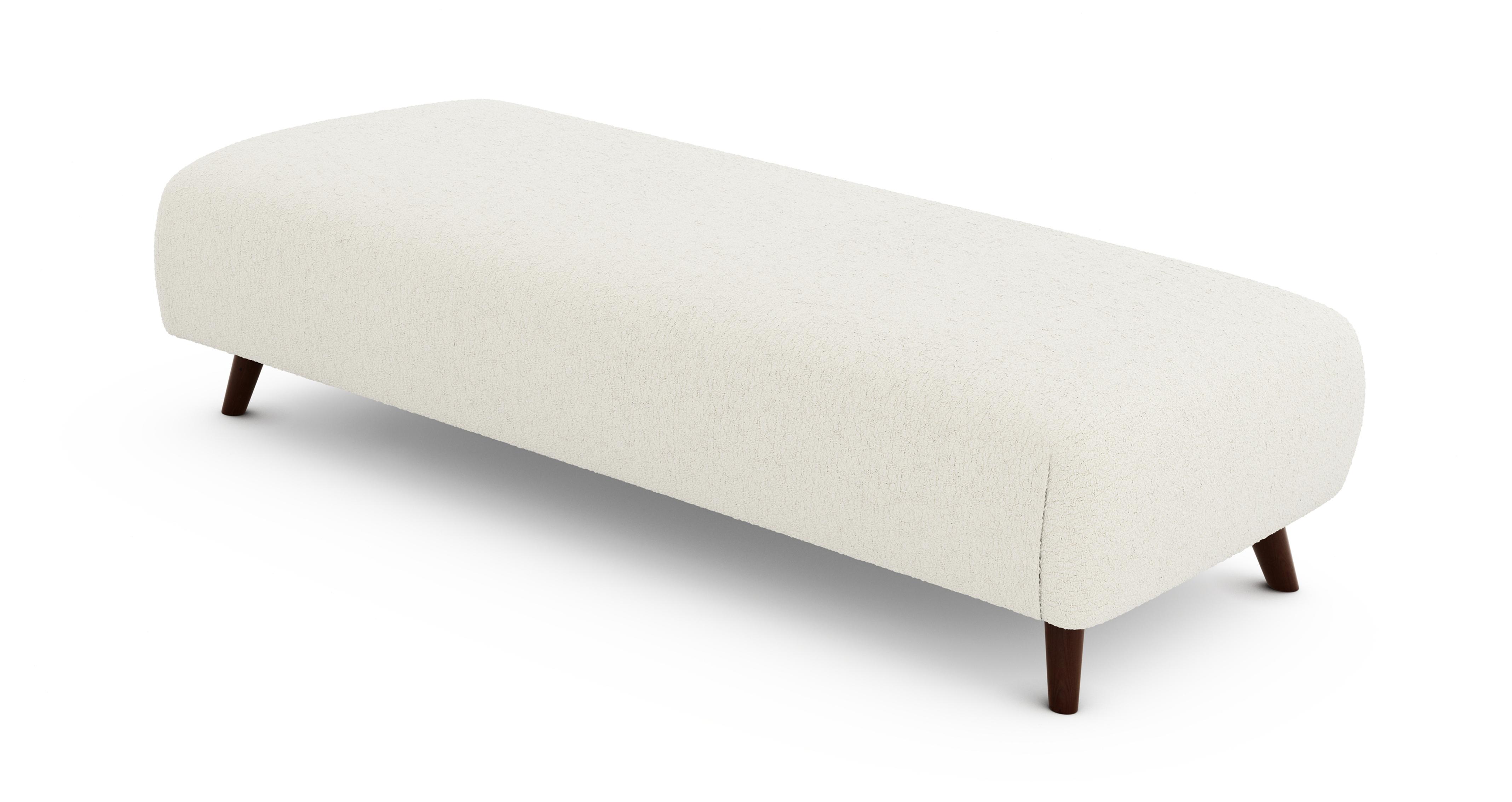 Amaya Chenille Large Bench Footstool | DFS