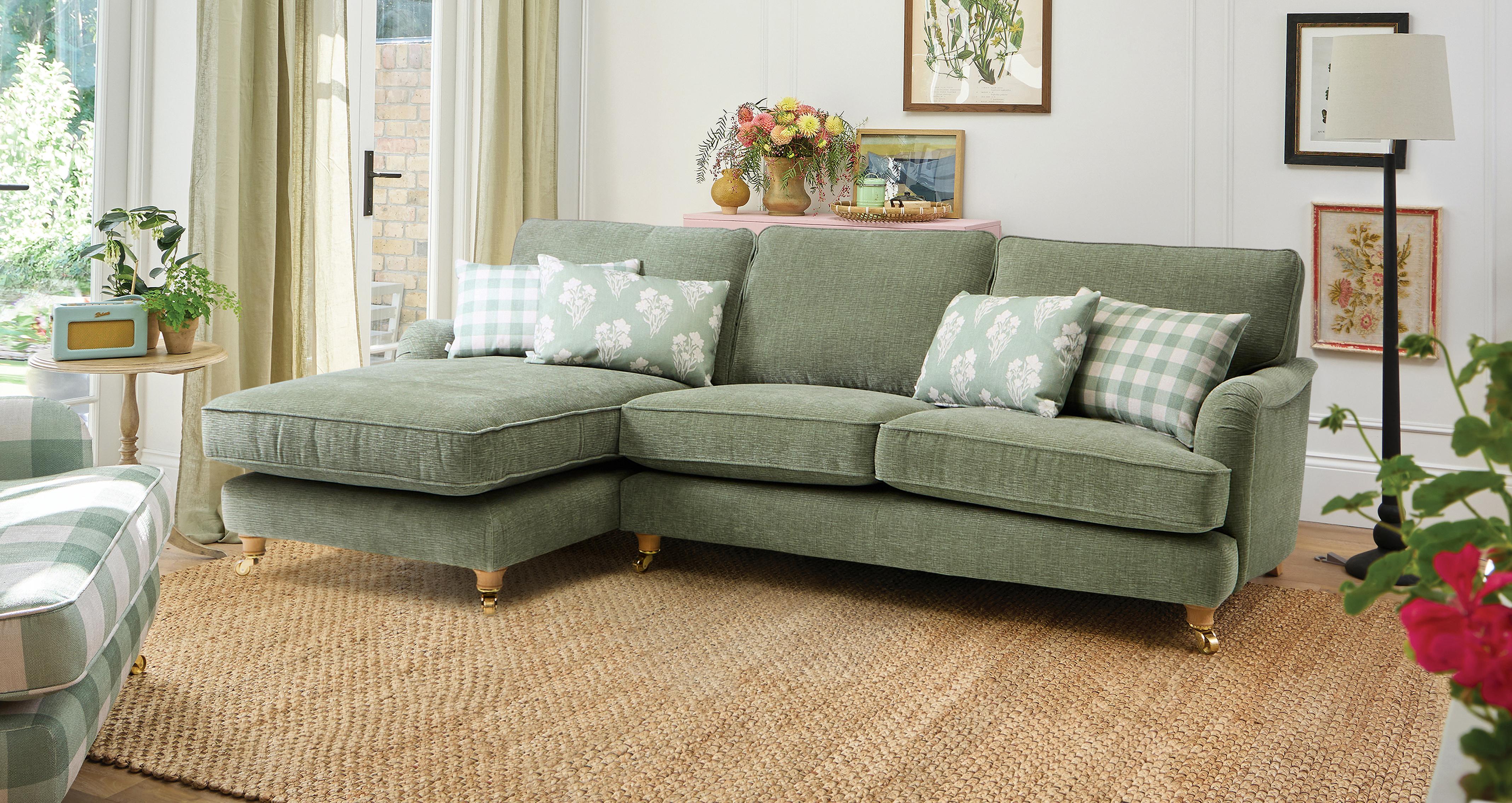 Arundel Left Hand Facing Large Chaise Sofa | DFS