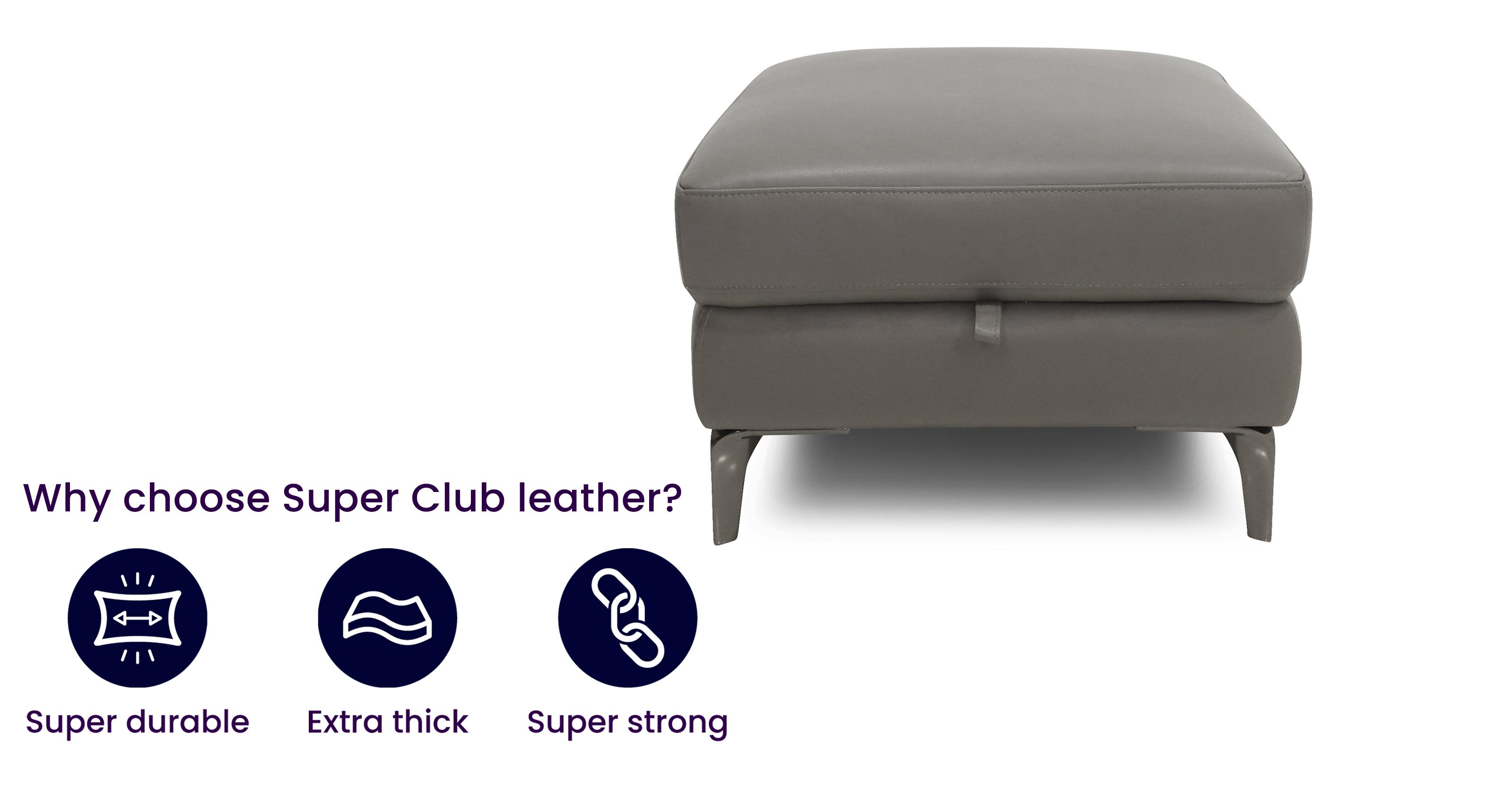 Auberon Storage Footstool | DFS