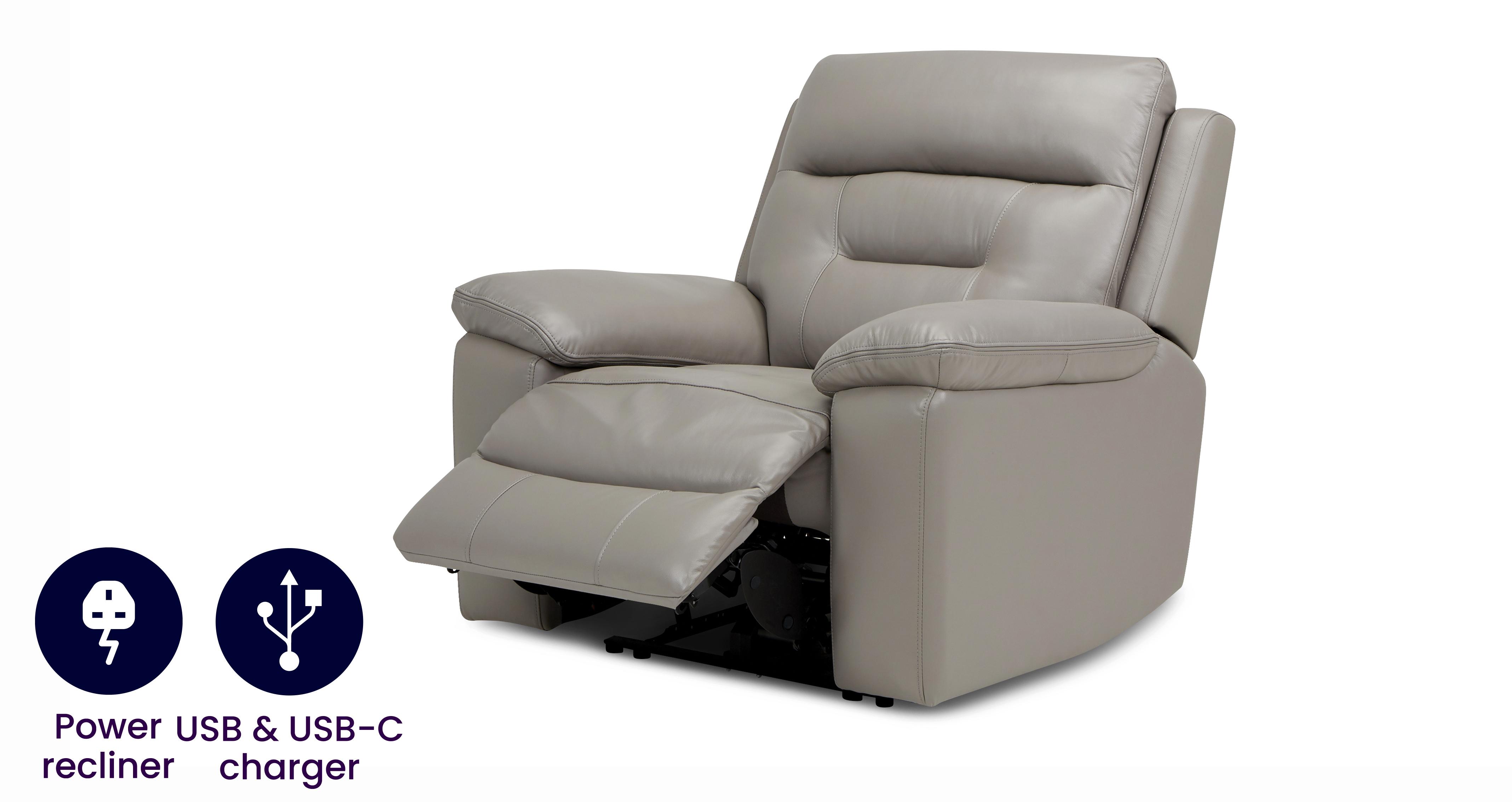 New Braylan Power Recliner Chair | DFS