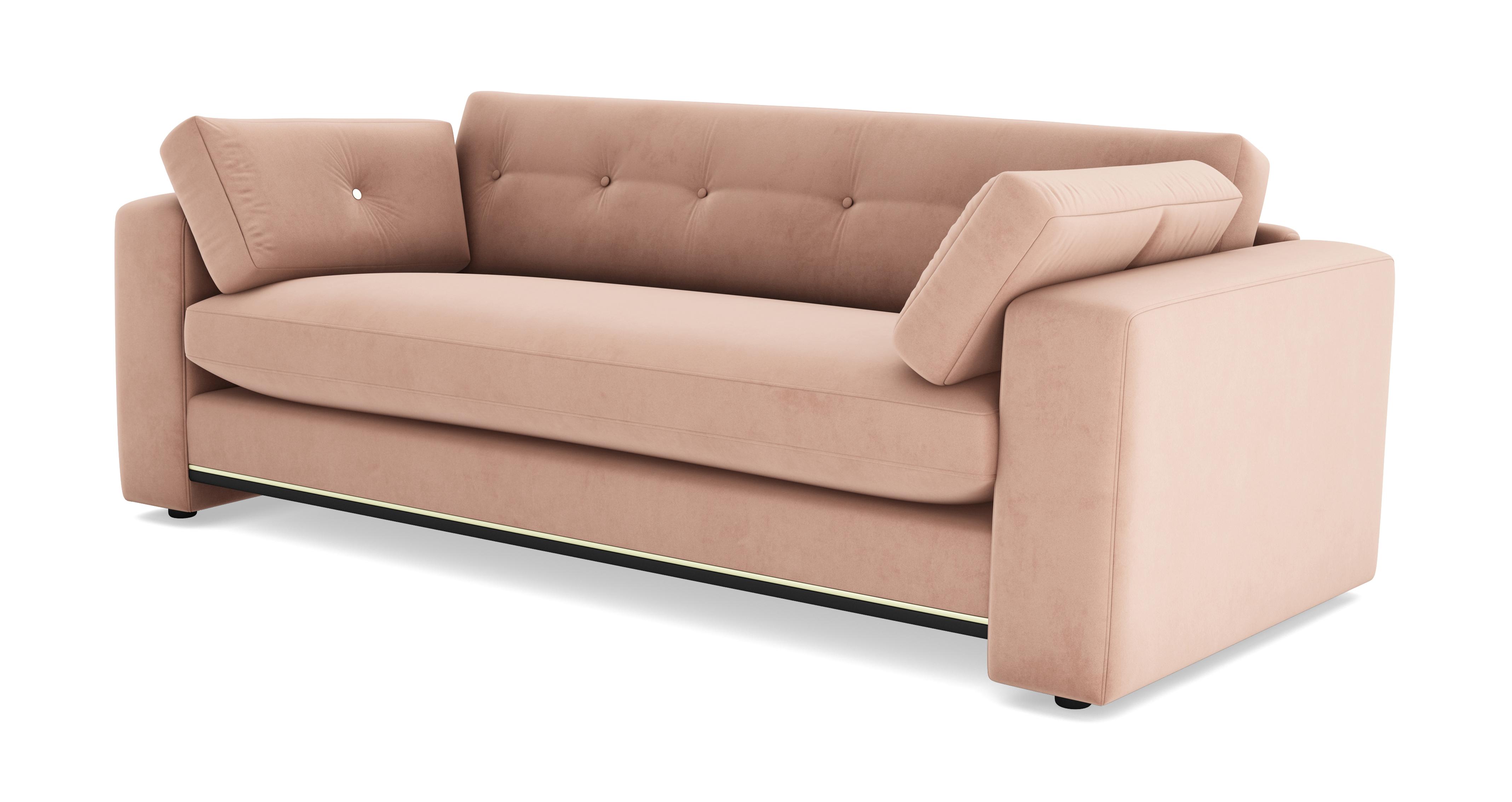 Brompton Velvet 4 Seater Sofa | DFS