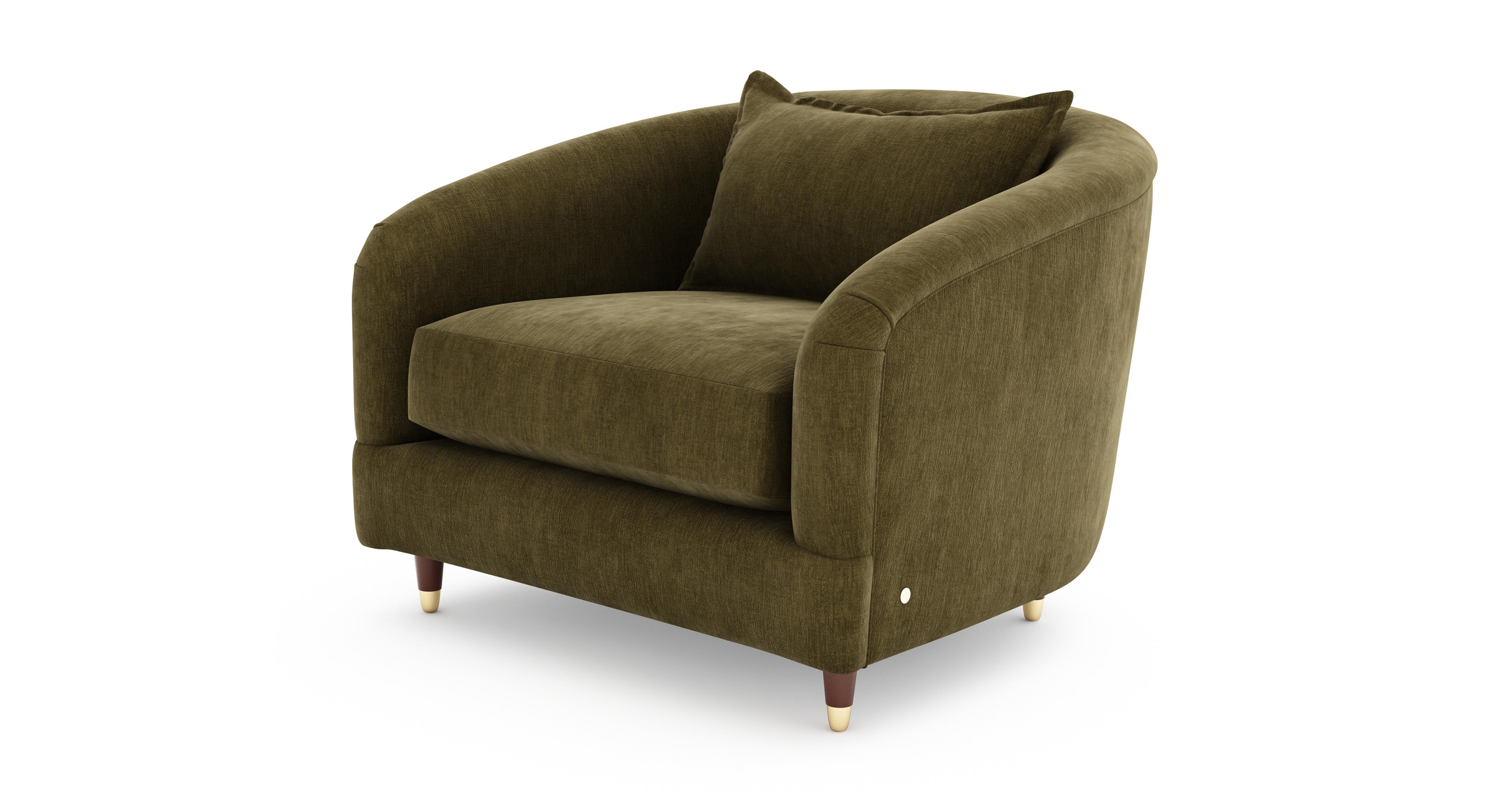 Buchanan Chenille Victoria Accent Chair | DFS