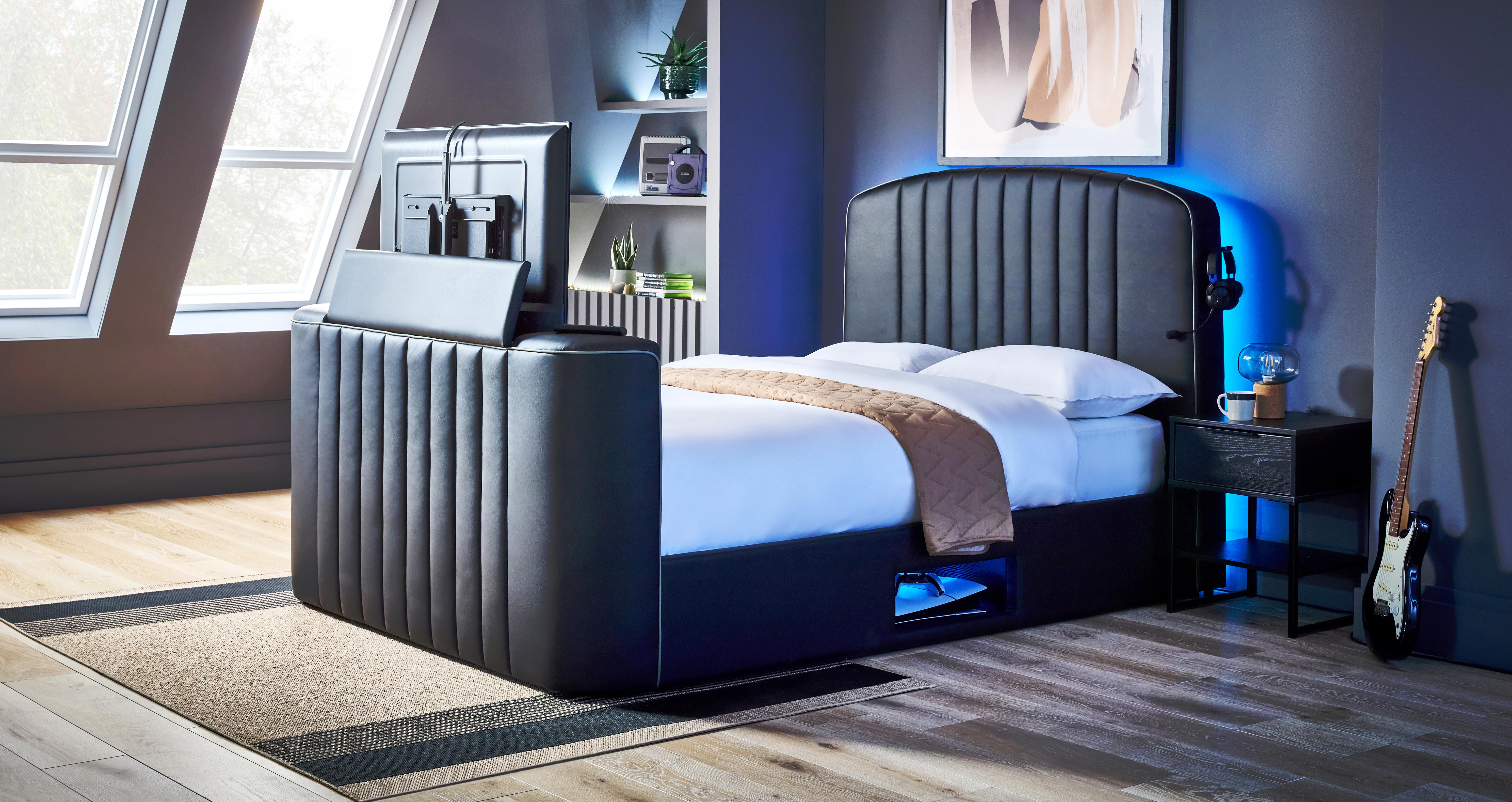 Buster Gaming Double Ottoman Bed | DFS
