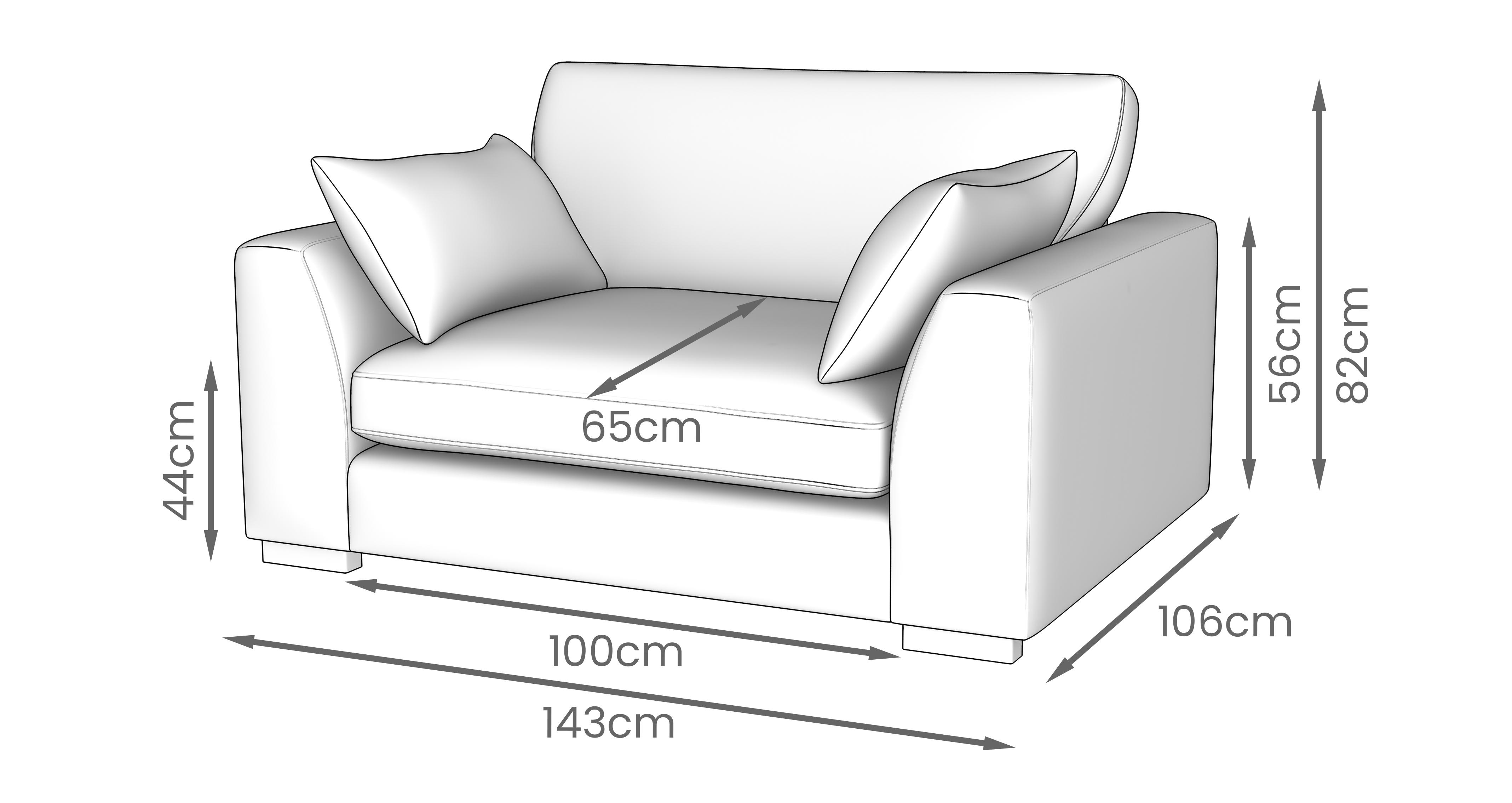 Calix Cuddler Sofa | DFS