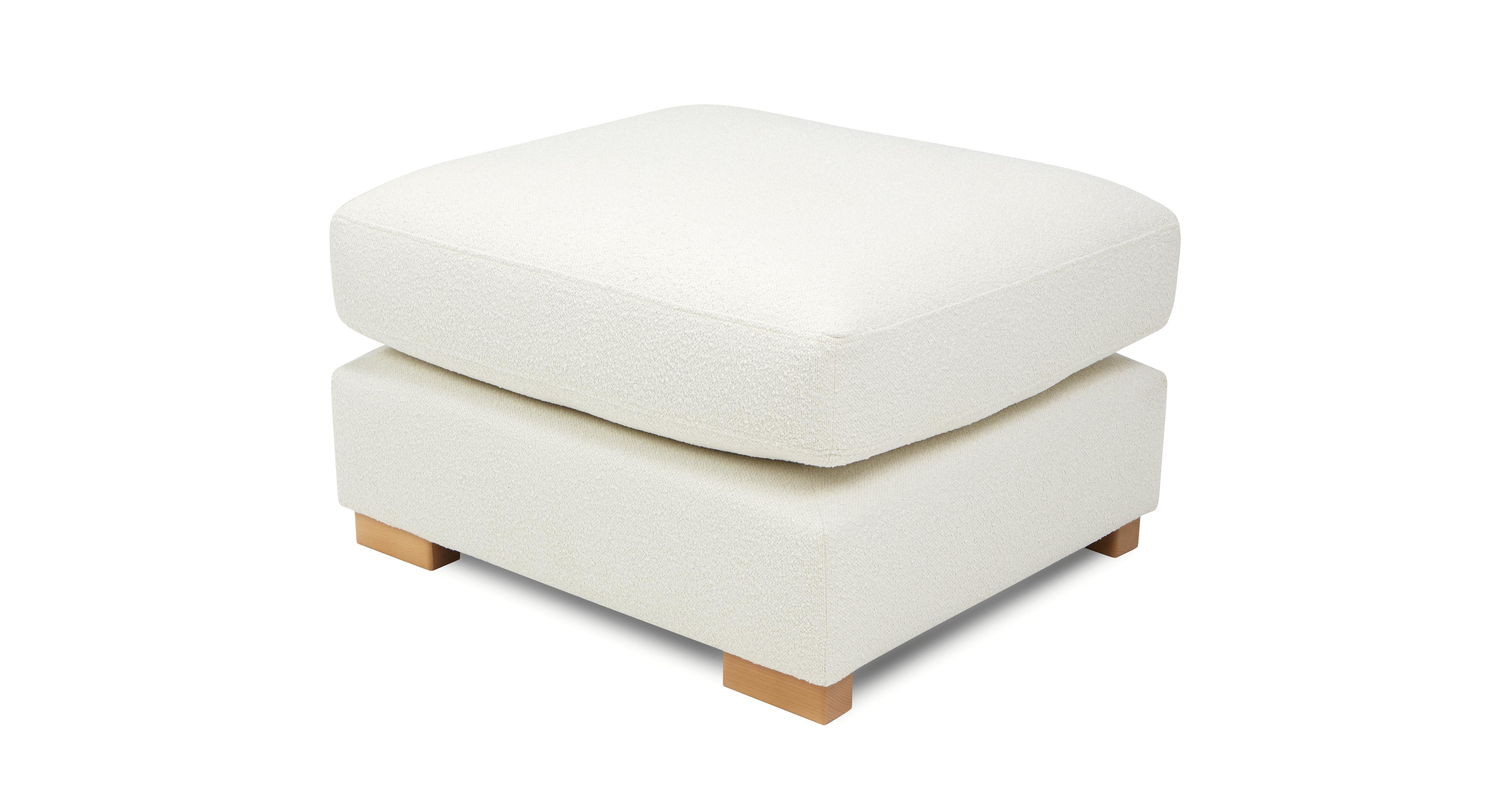 Calix Plain Small Footstool | DFS