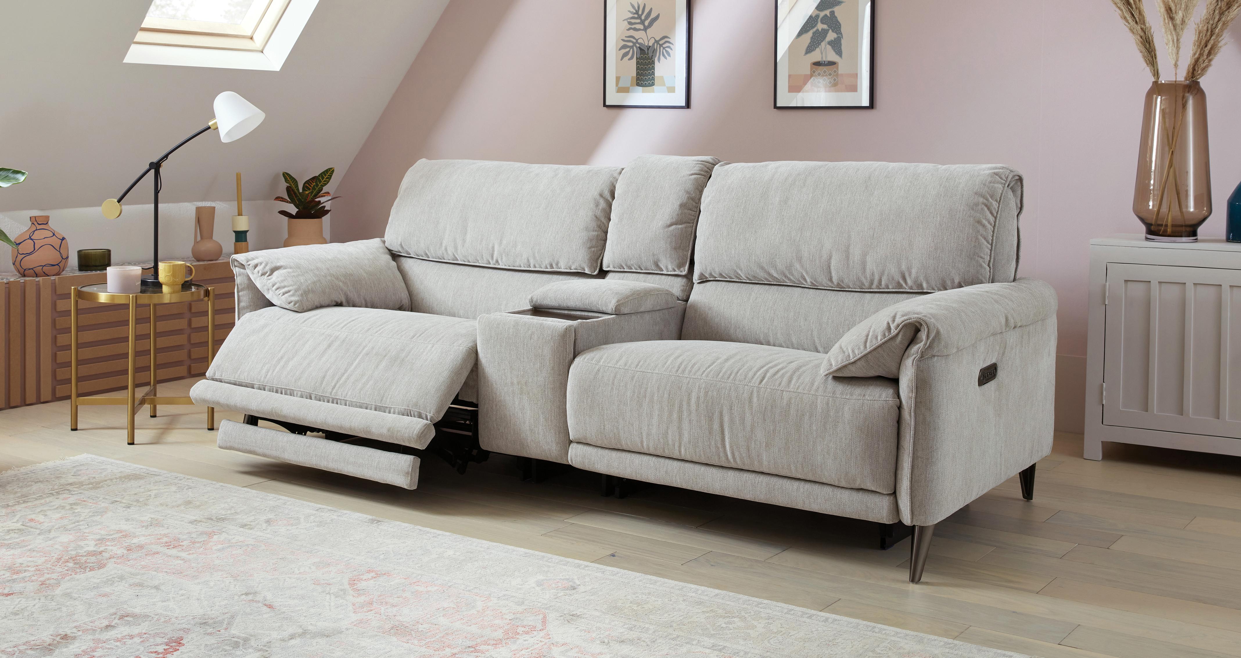 Callie Large 2 Seater Sofa With Manual Headrests | DFS