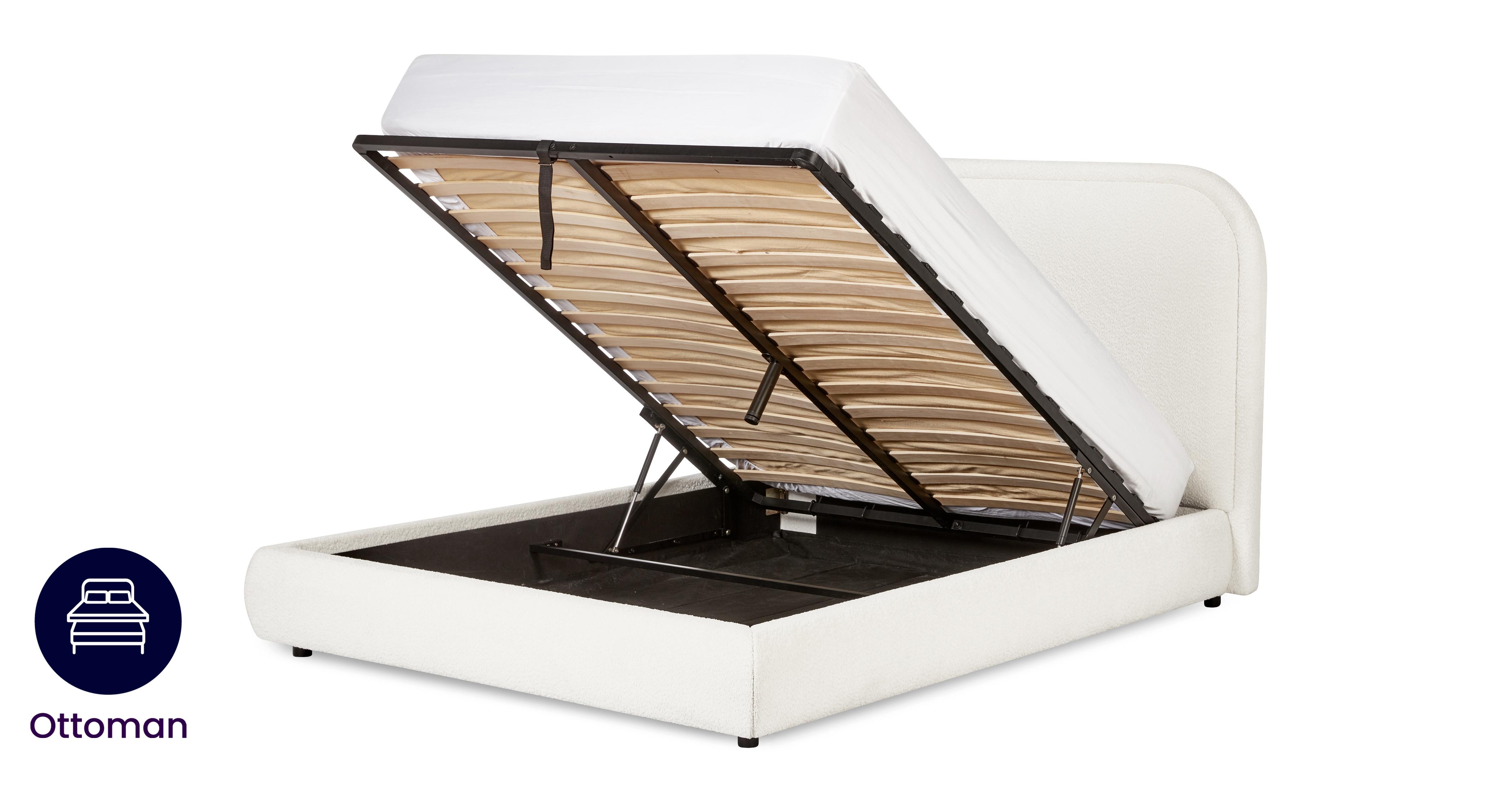 Calliope Double Ottoman Bedframe | DFS