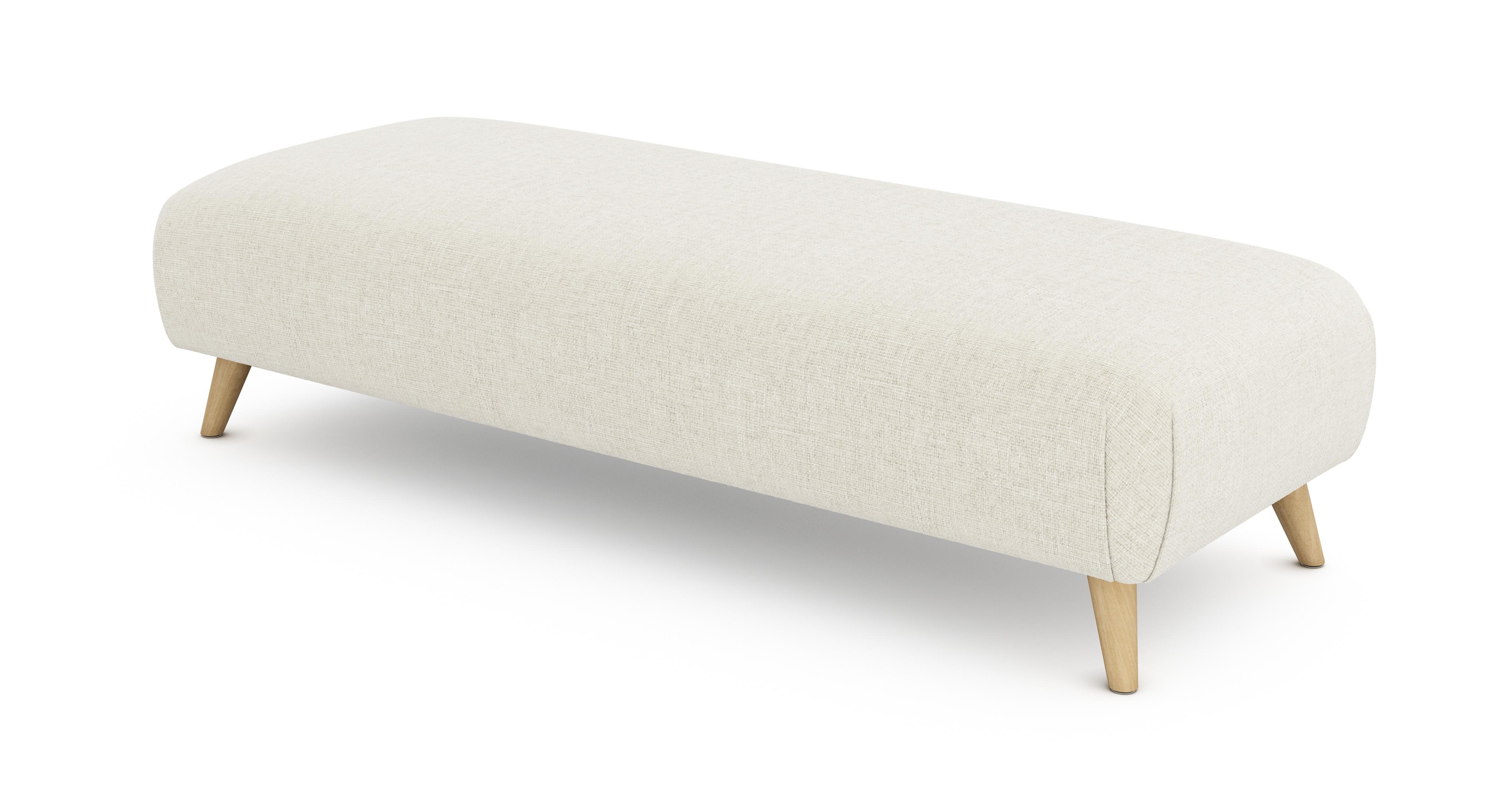 Carlisle Chenille Large Bench Footstool | DFS