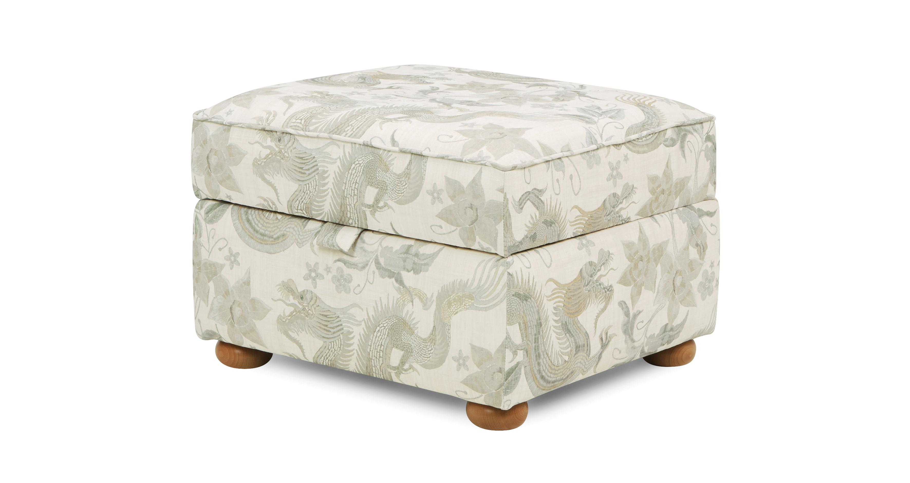 Chepstow Pattern Small Storage Footstool | DFS
