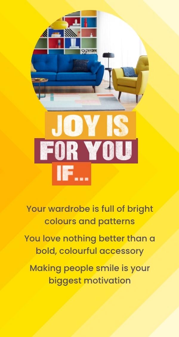 Bring the Colour of Joy to Your Home | Interior Trends | DFS