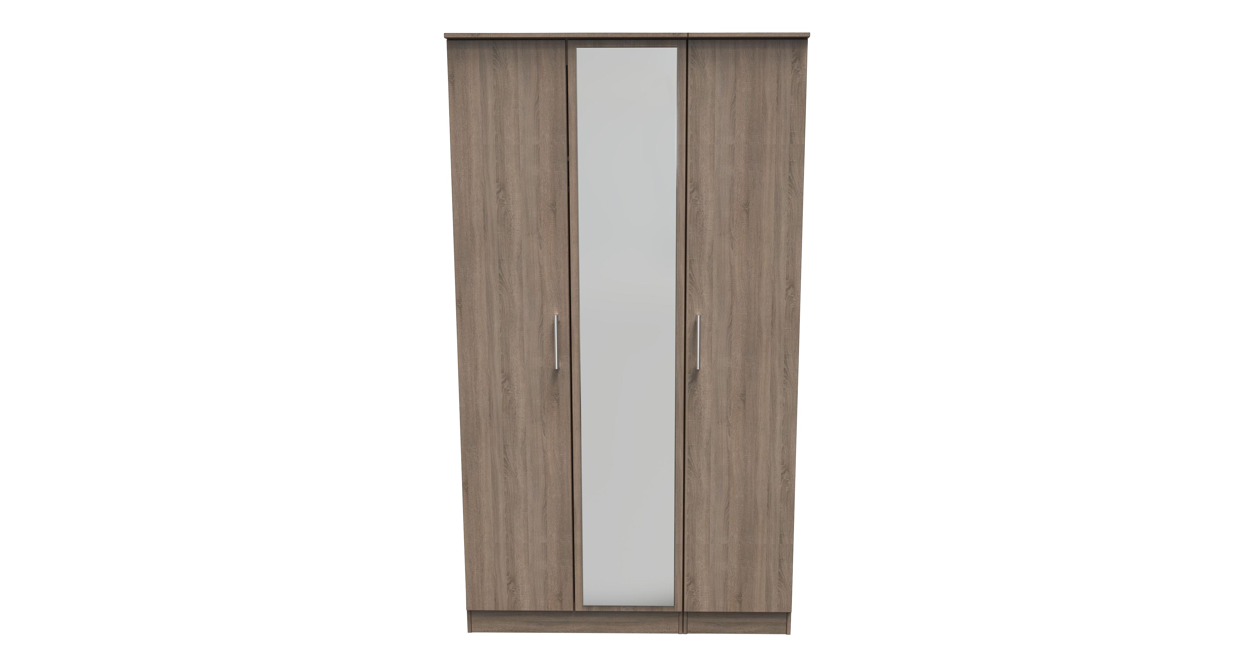 Danville Triple Mirrored Wardrobe | DFS