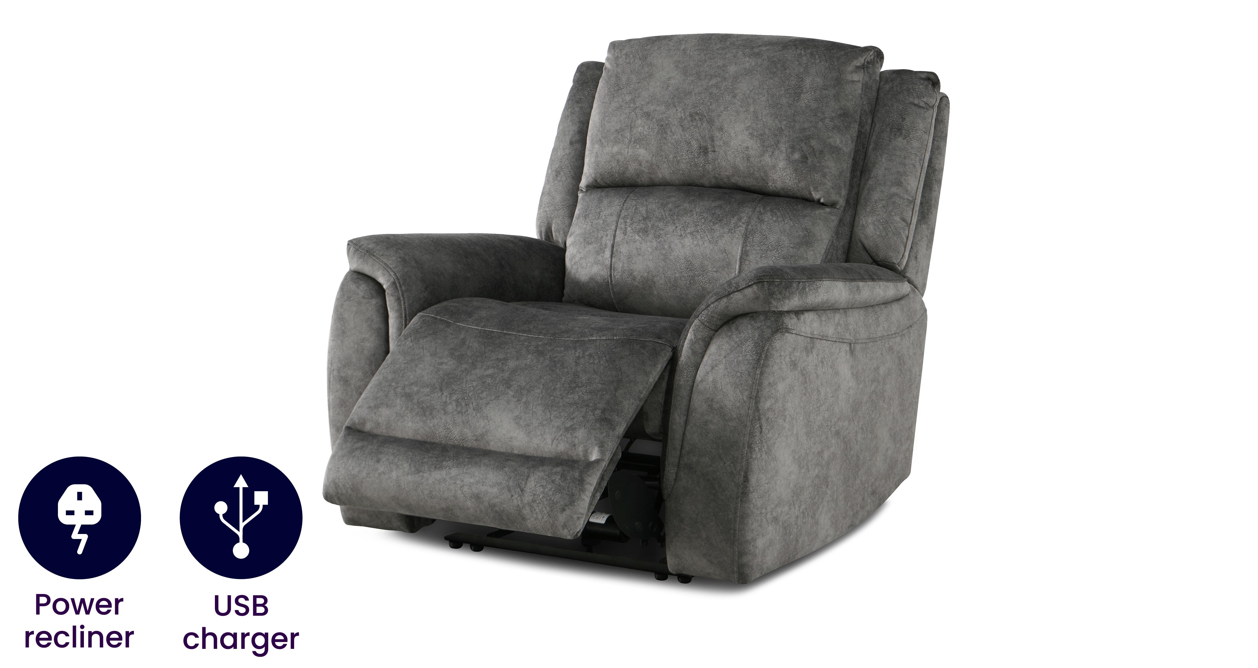 Declan Power Recliner Chair | DFS
