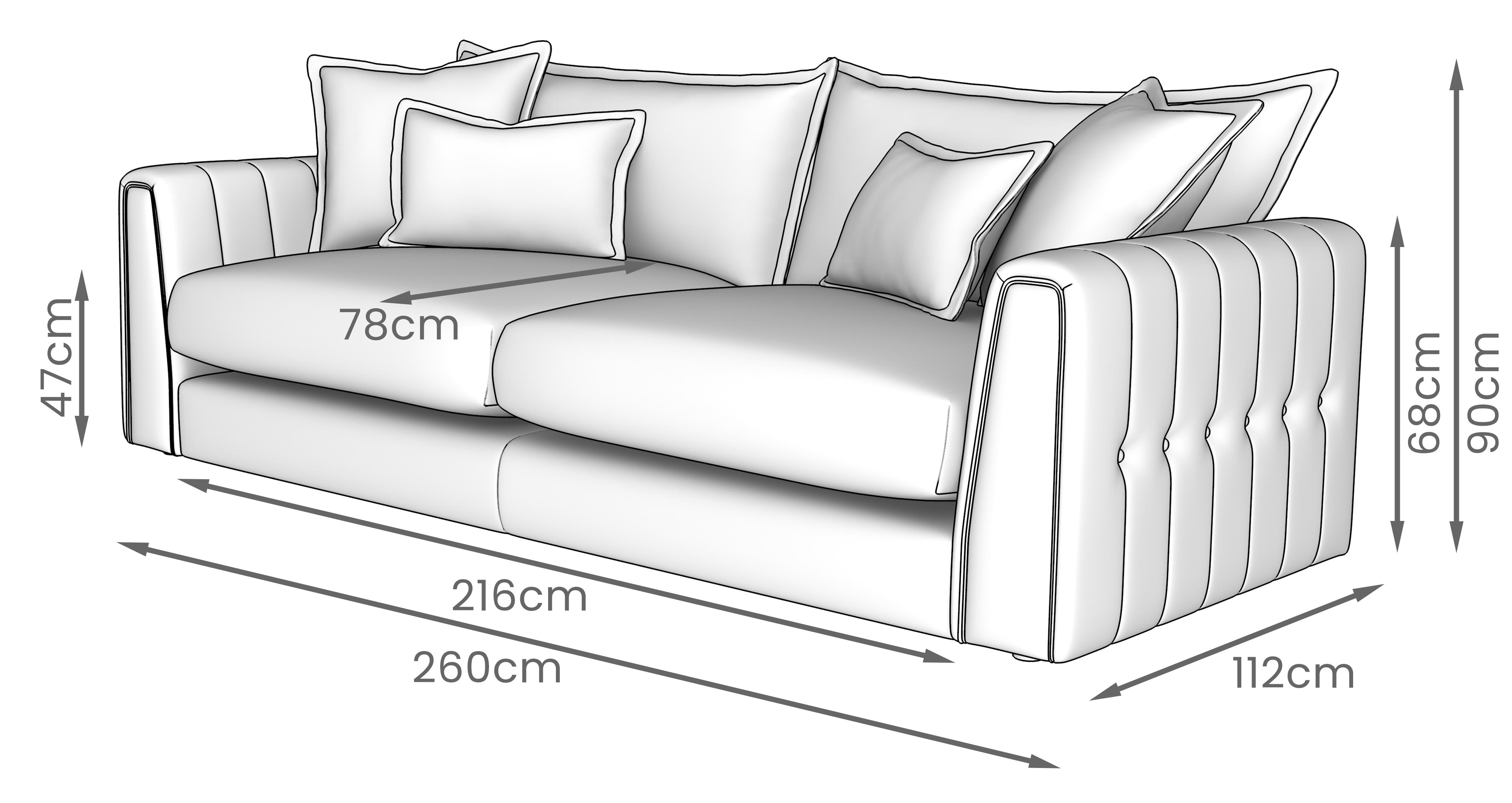 Devine 4 Seater Sofa | DFS