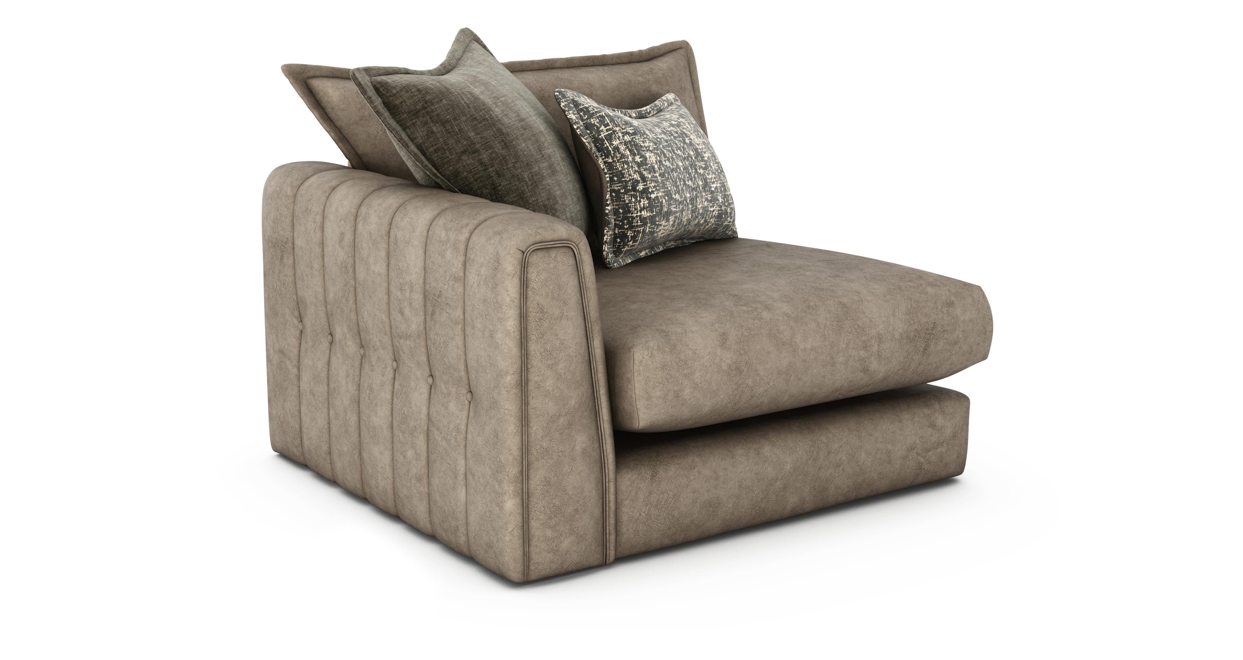 Devine Self Piped Left Hand Facing Arm 1 Seat Unit | DFS