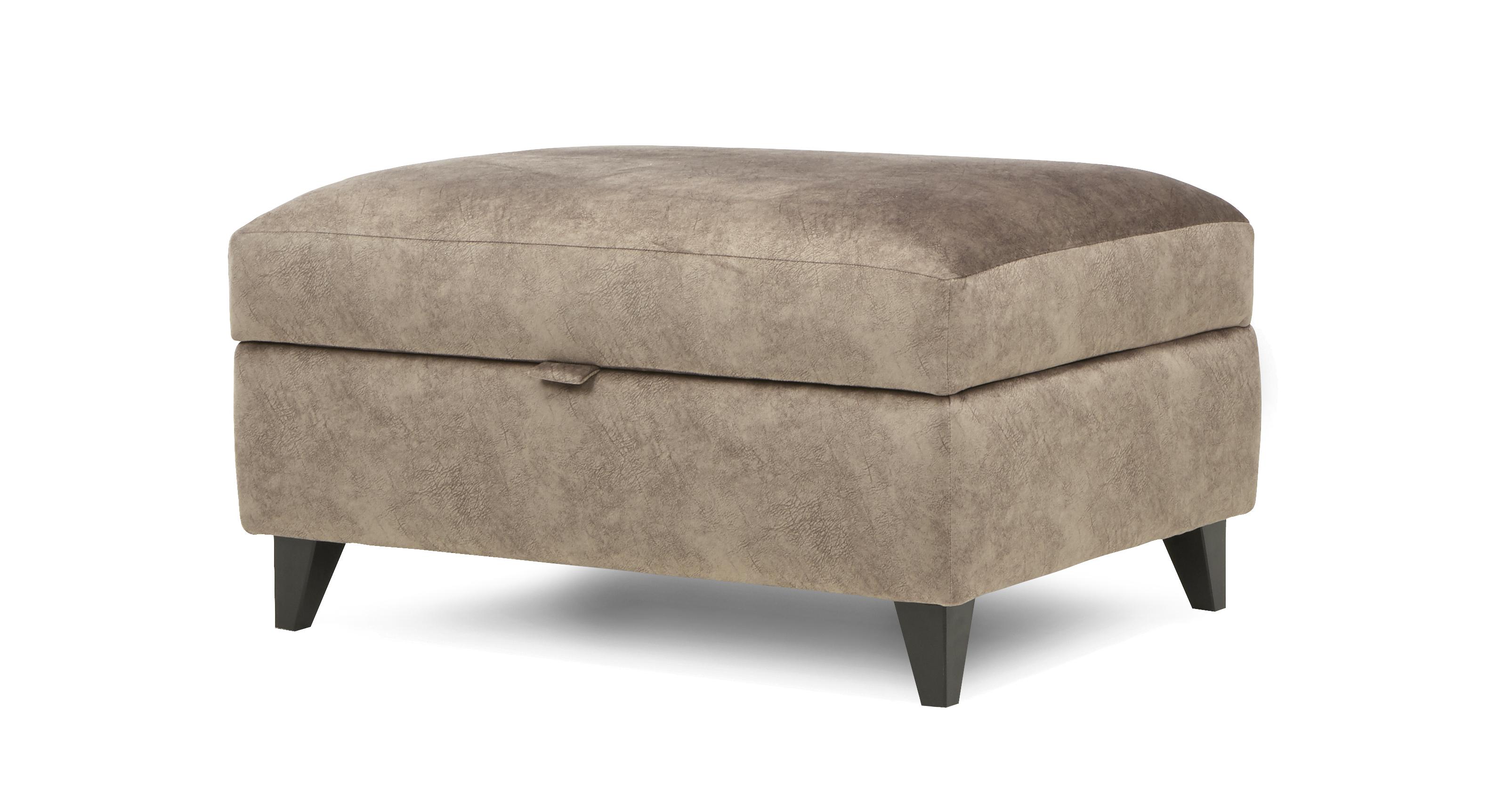 Devine Self Piped Storage Footstool | DFS