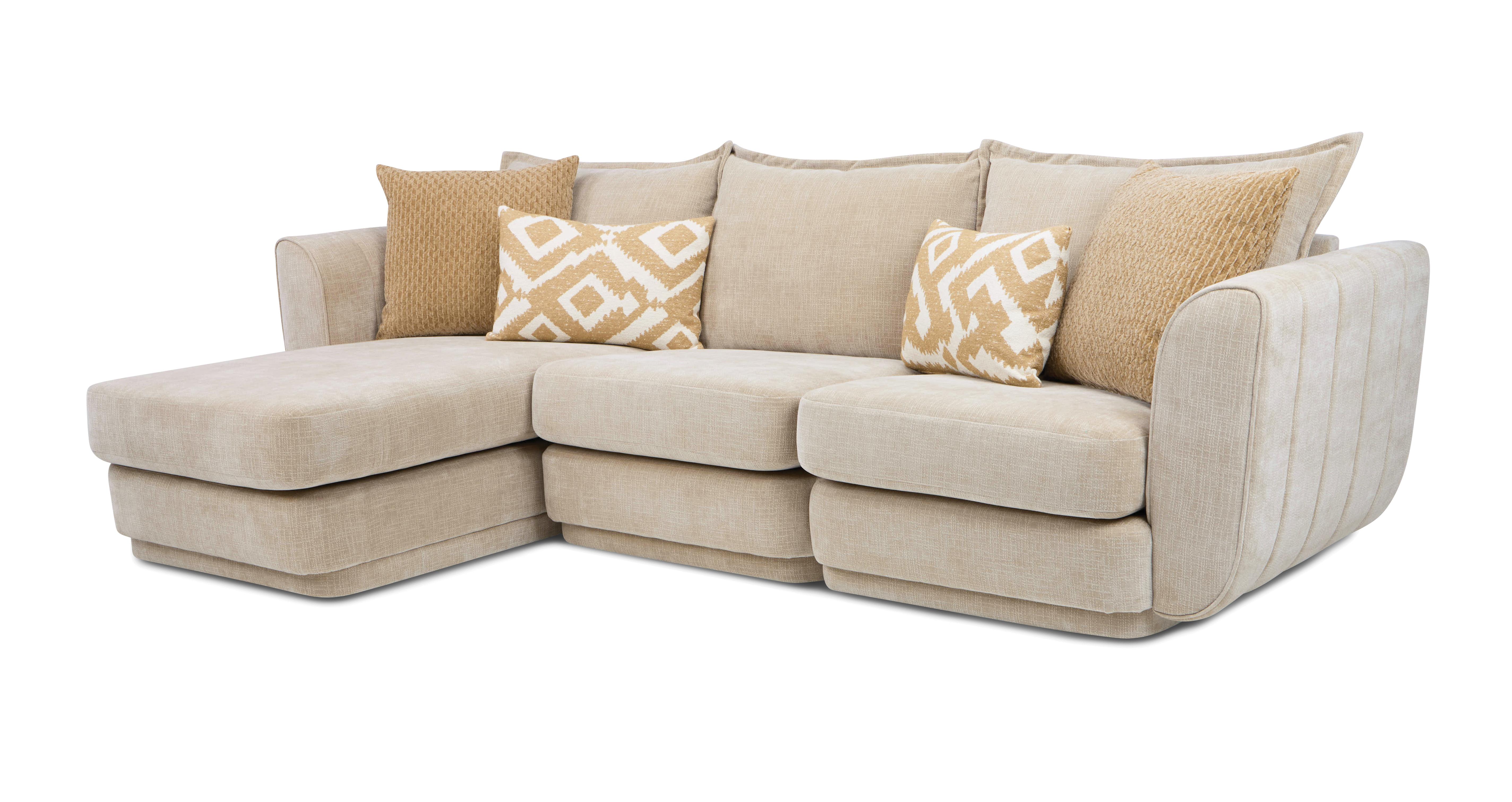 Devlyn Left Hand Facing Small Chaise Sofa | DFS