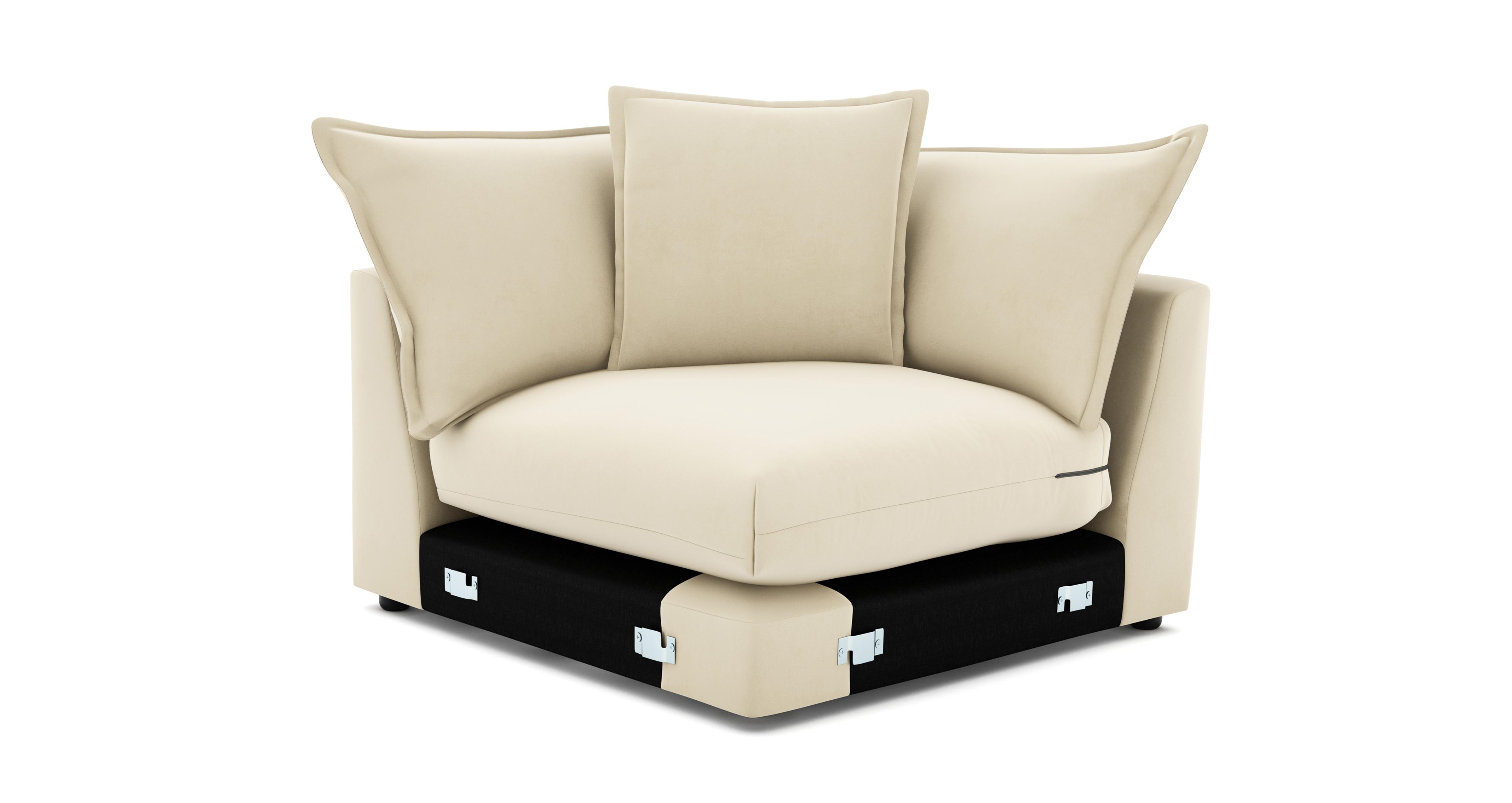 Dukes Velvet Corner Unit | DFS