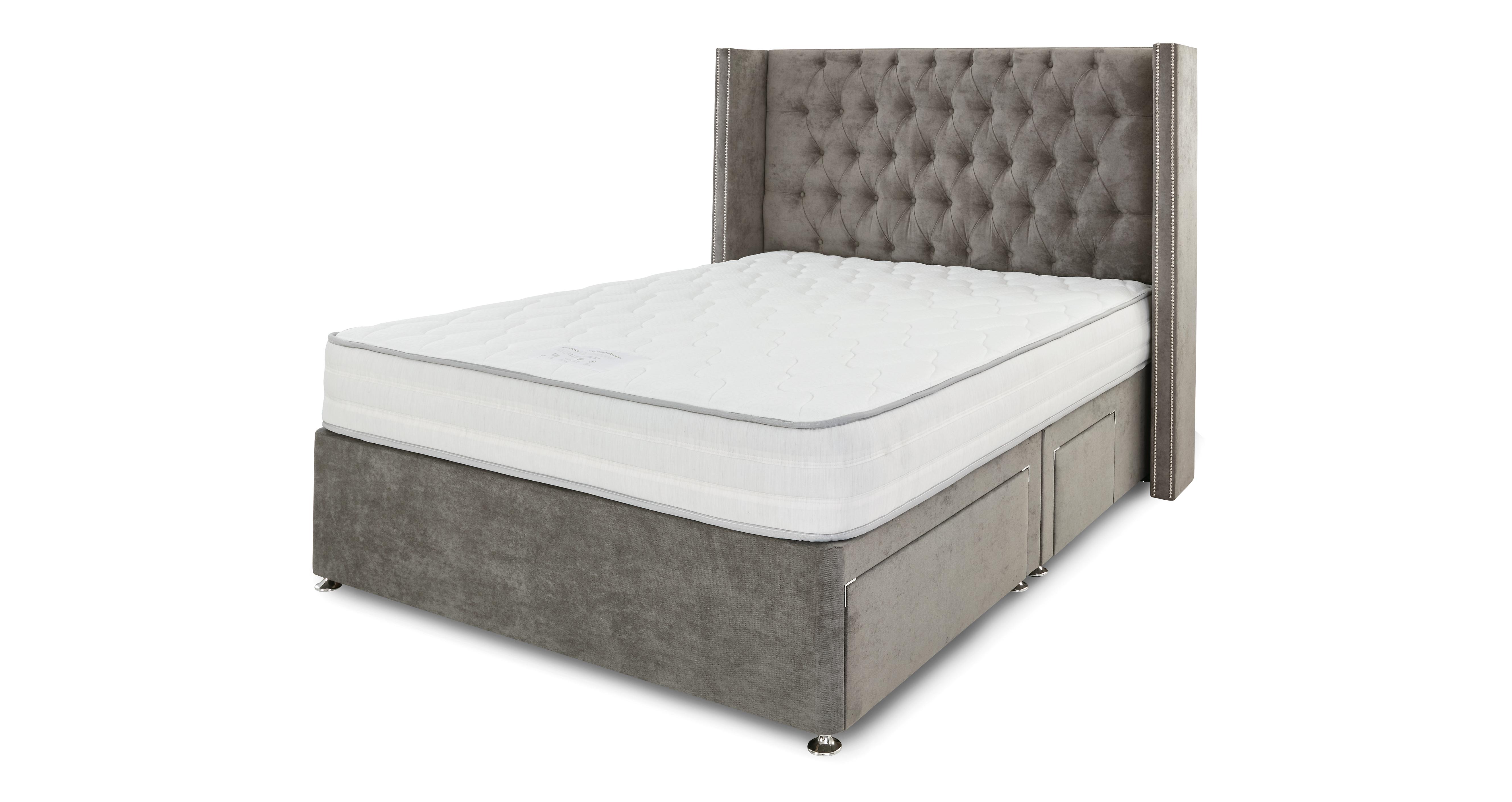 Edna 4 Drawer Double Continental Bedframe | DFS