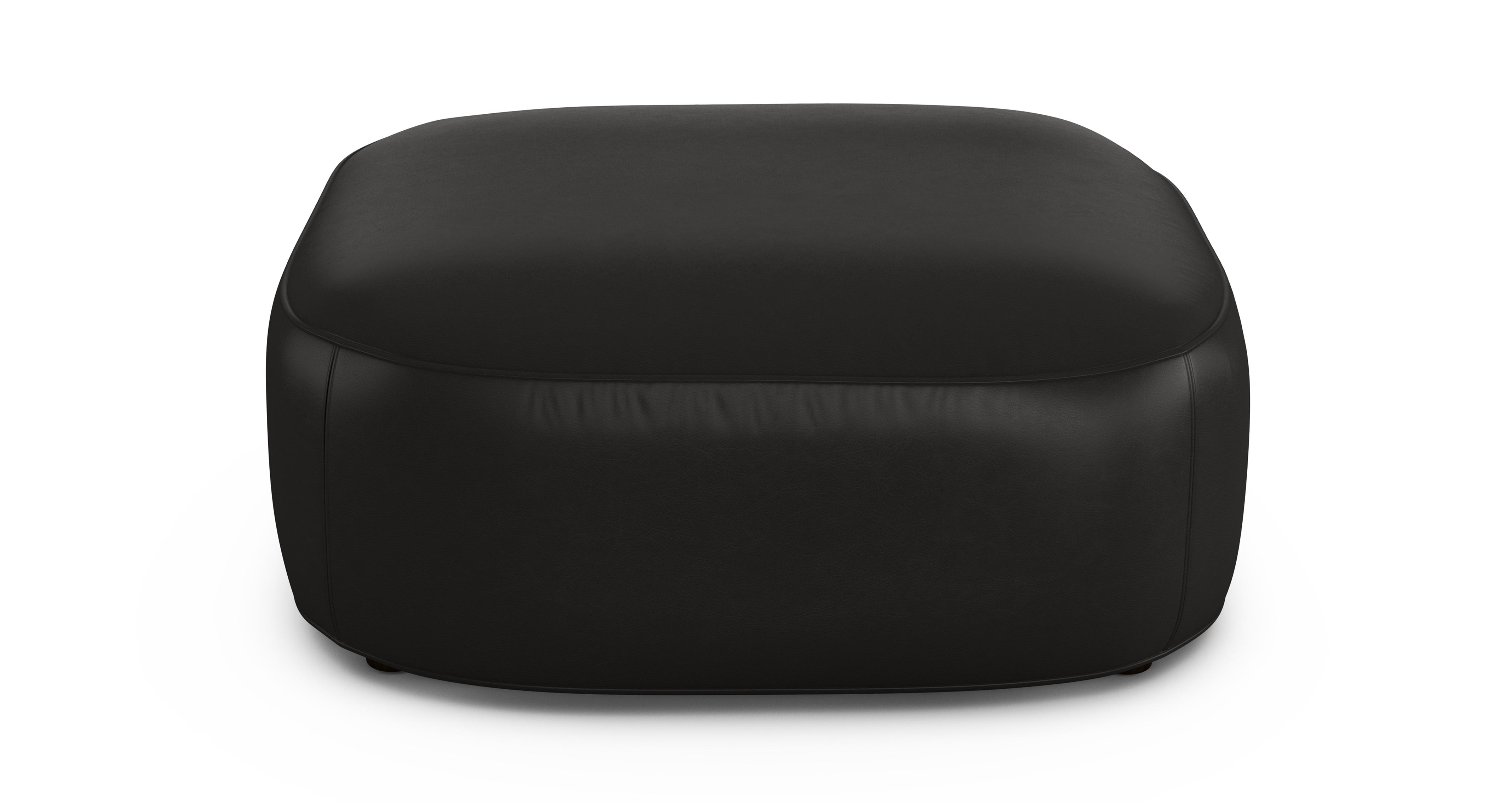 Elektra Leather Rectangular Footstool | DFS
