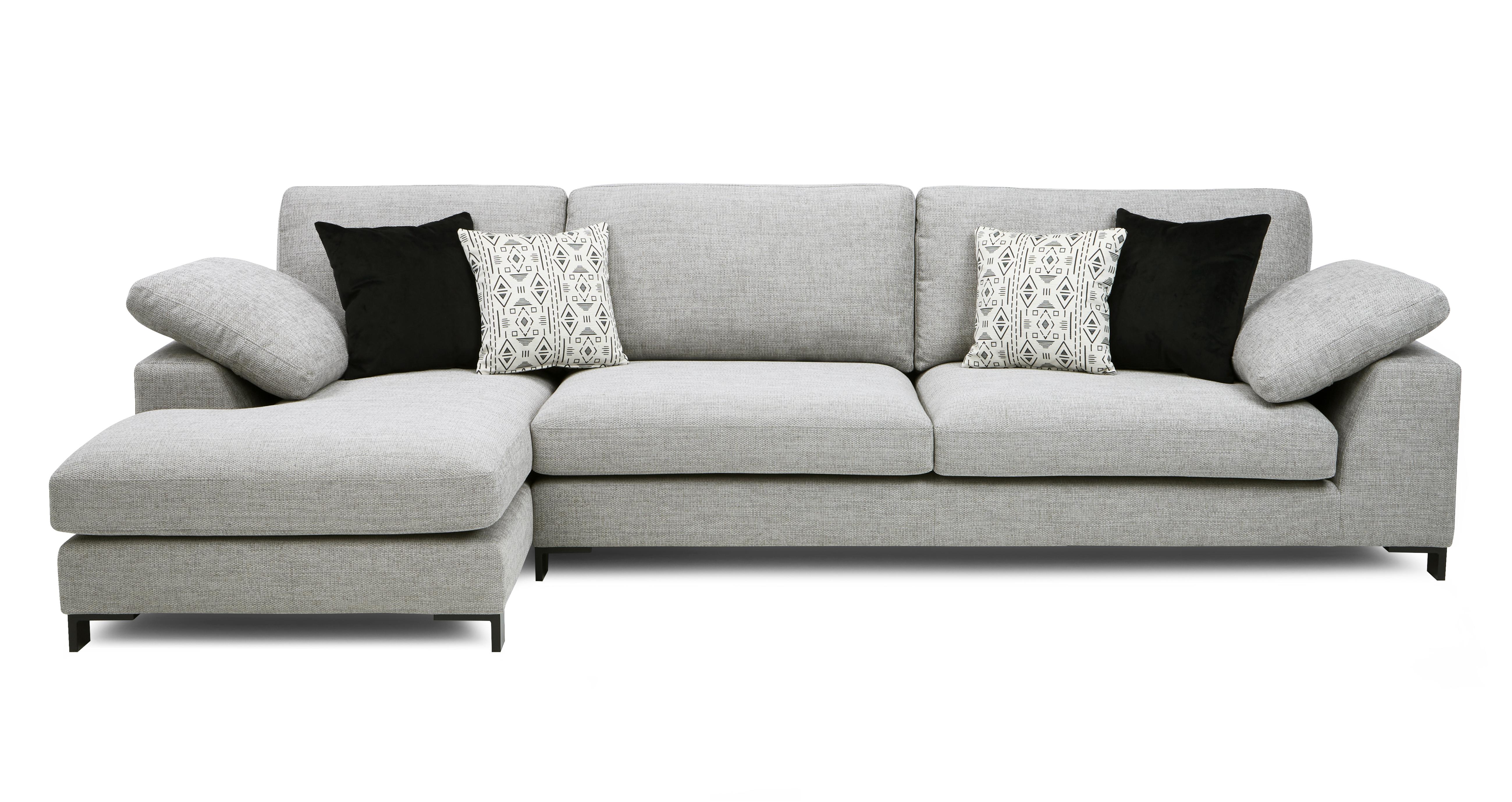 Euphoria Left Hand Facing Large Chaise End Sofa | DFS