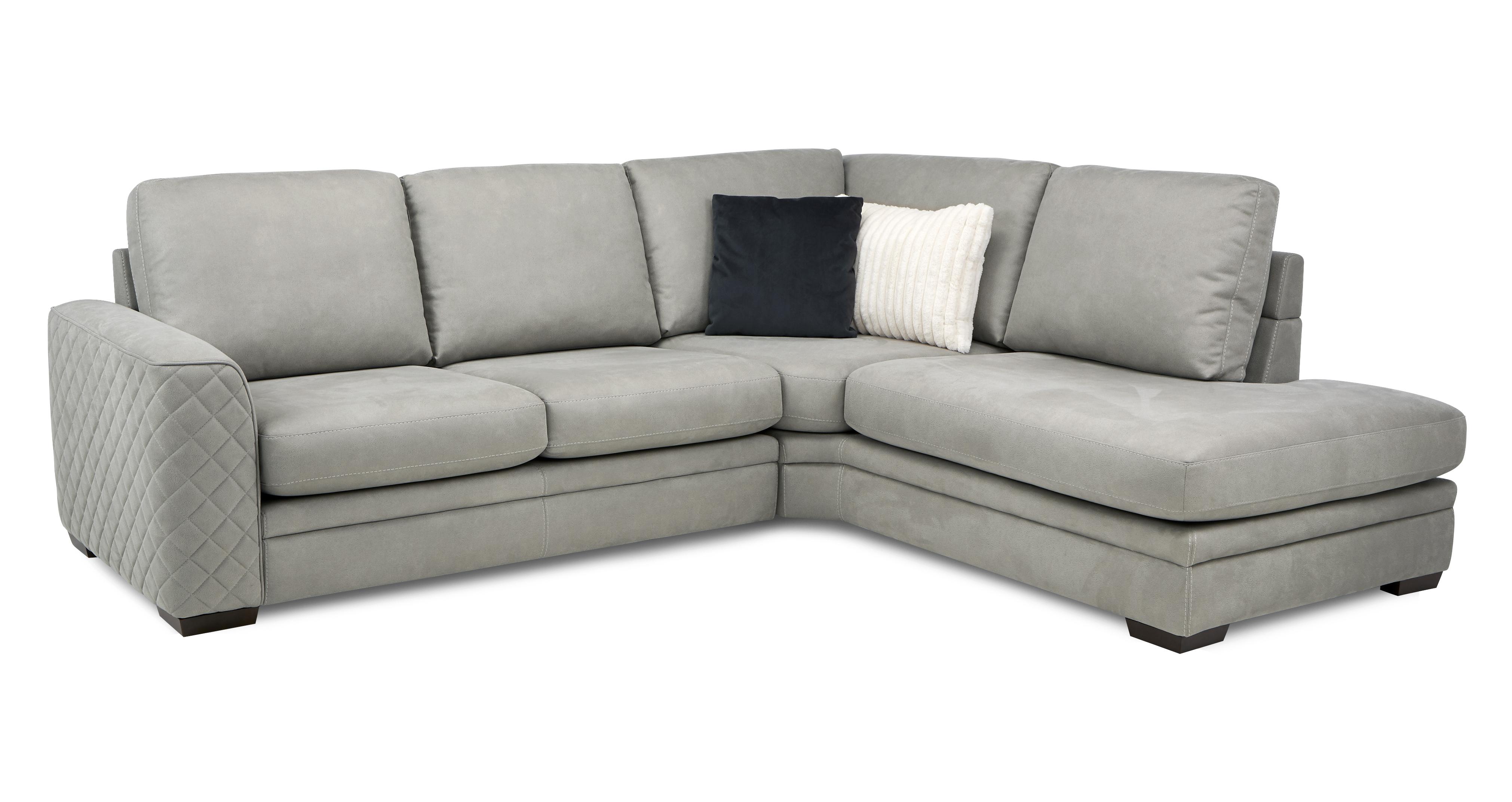 Finton Left Hand Facing Arm Open End Corner Sofa | DFS