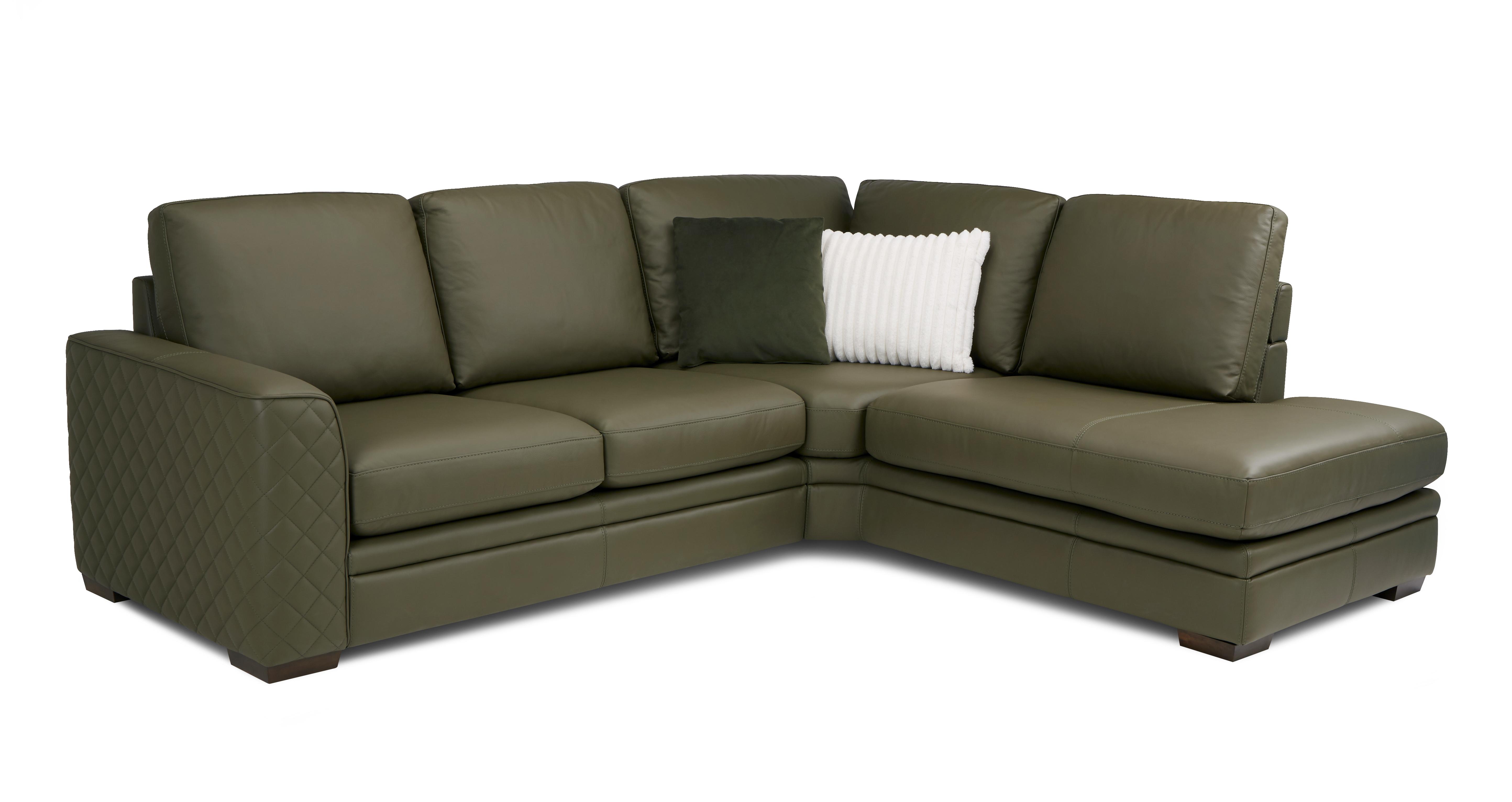 Finton Left Hand Facing Arm Open End Corner Sofa | DFS