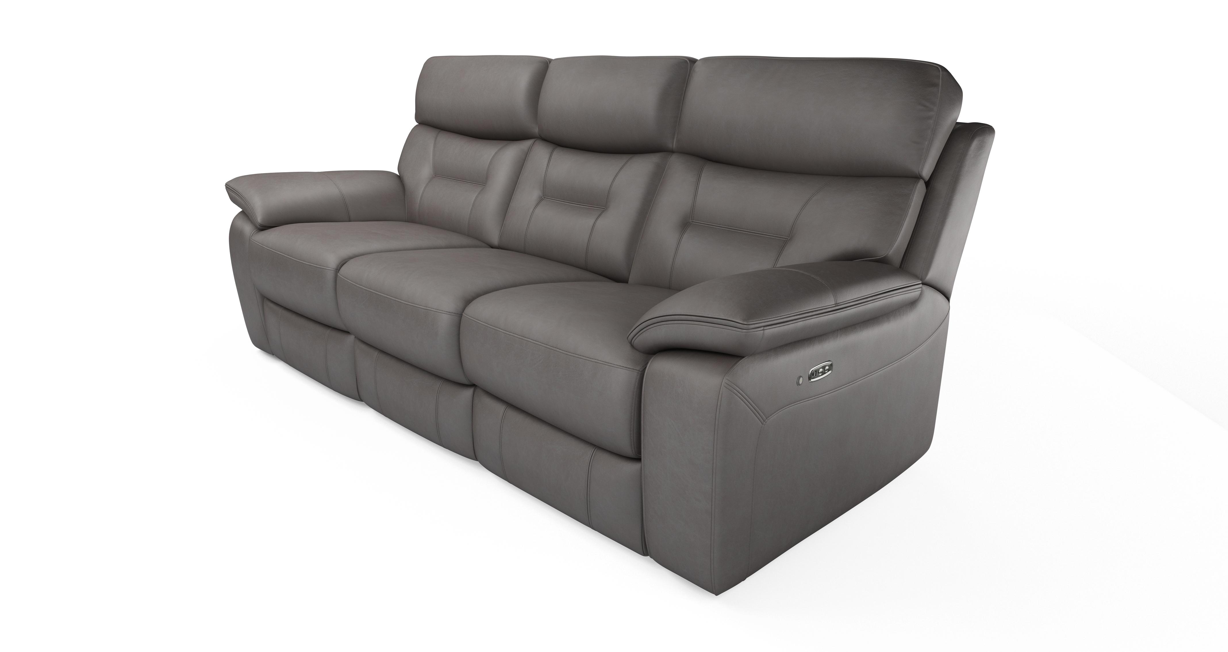 Foster 3 Seater Heated Power Recliner Table | DFS