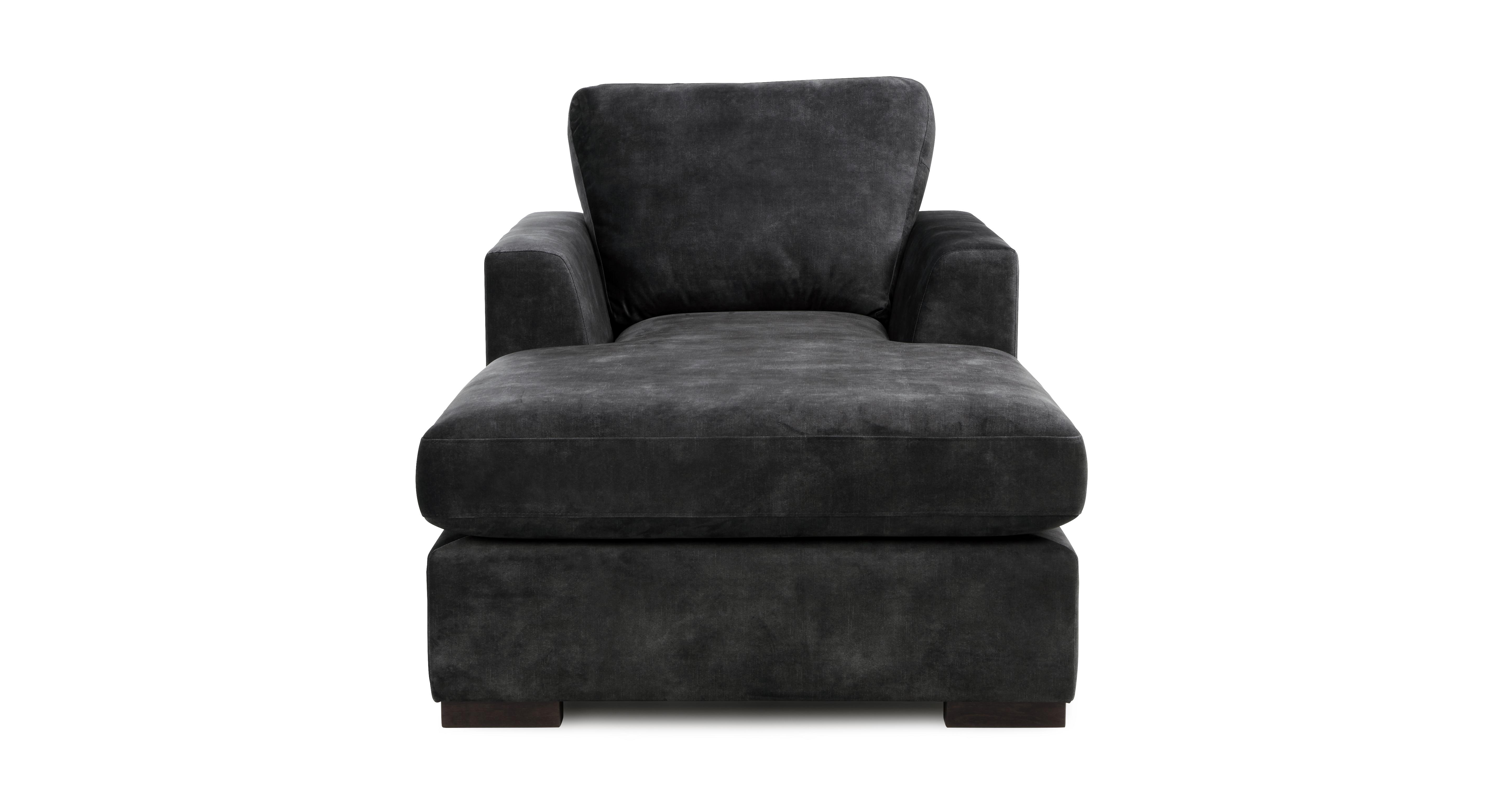 Freya Velvet Lounger Chair | DFS