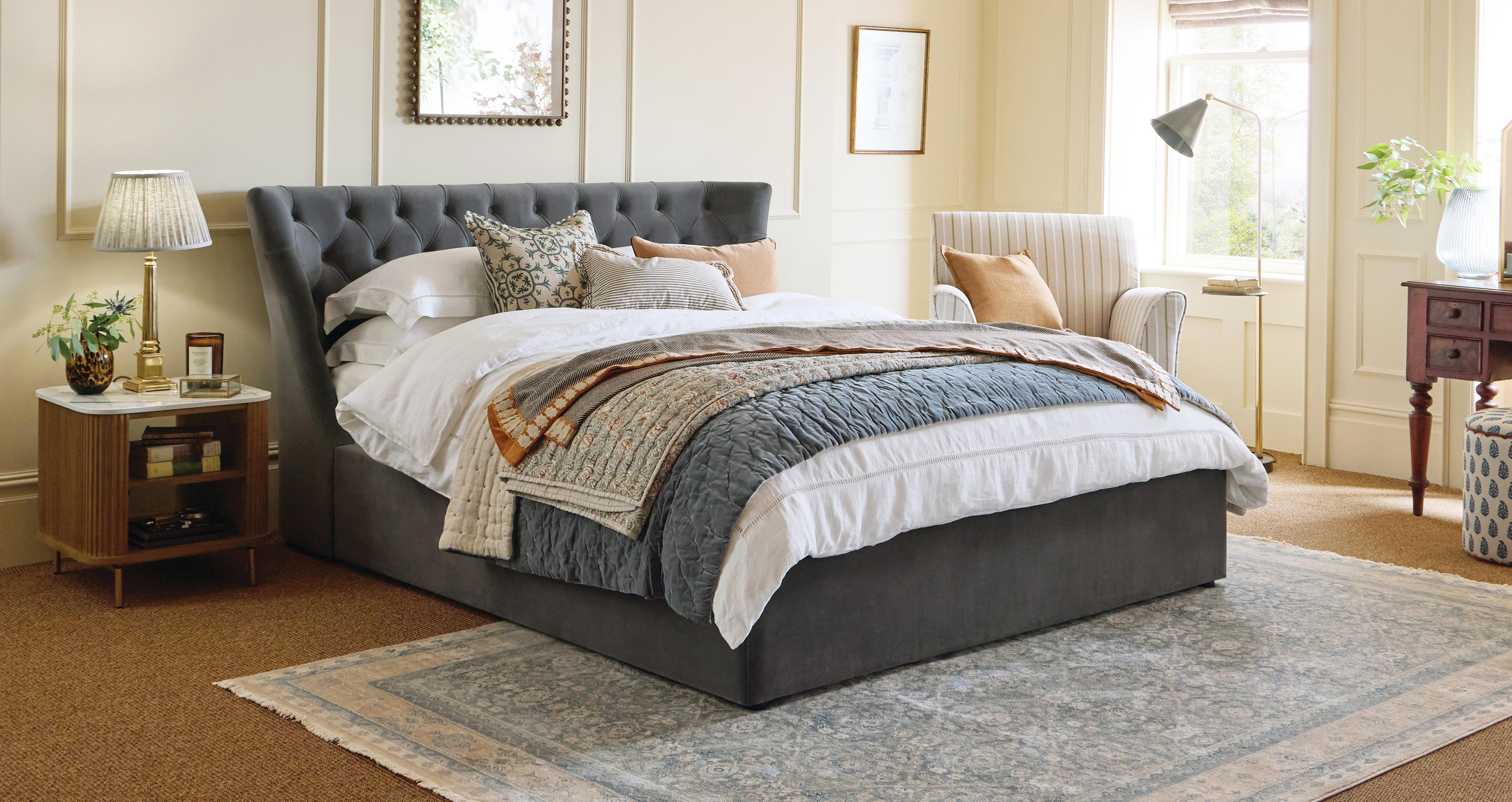 Hadleigh Double Ottoman Bedframe | DFS