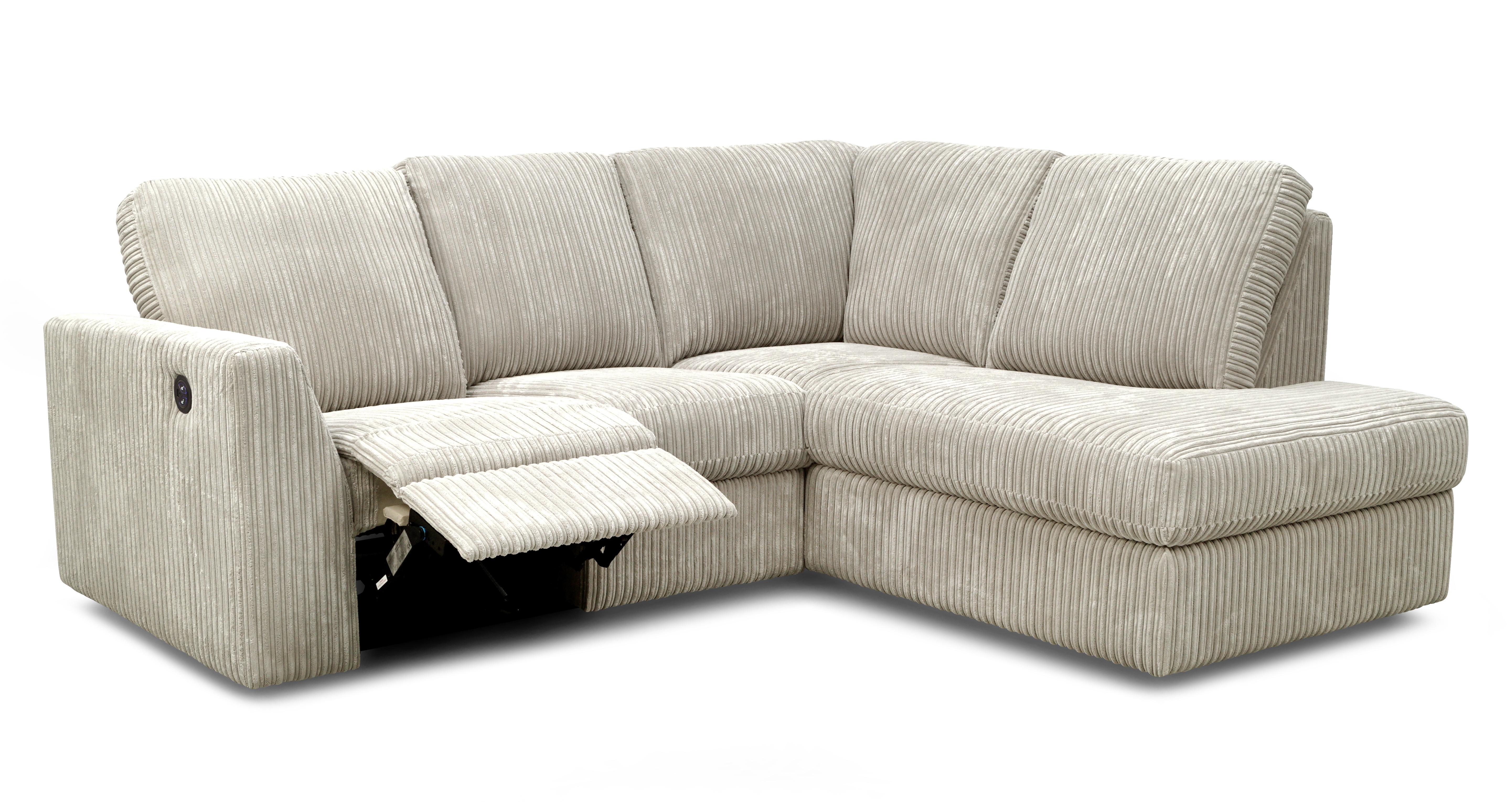 Heydon Left Hand Facing Arm Open End Corner Power Recliner | DFS