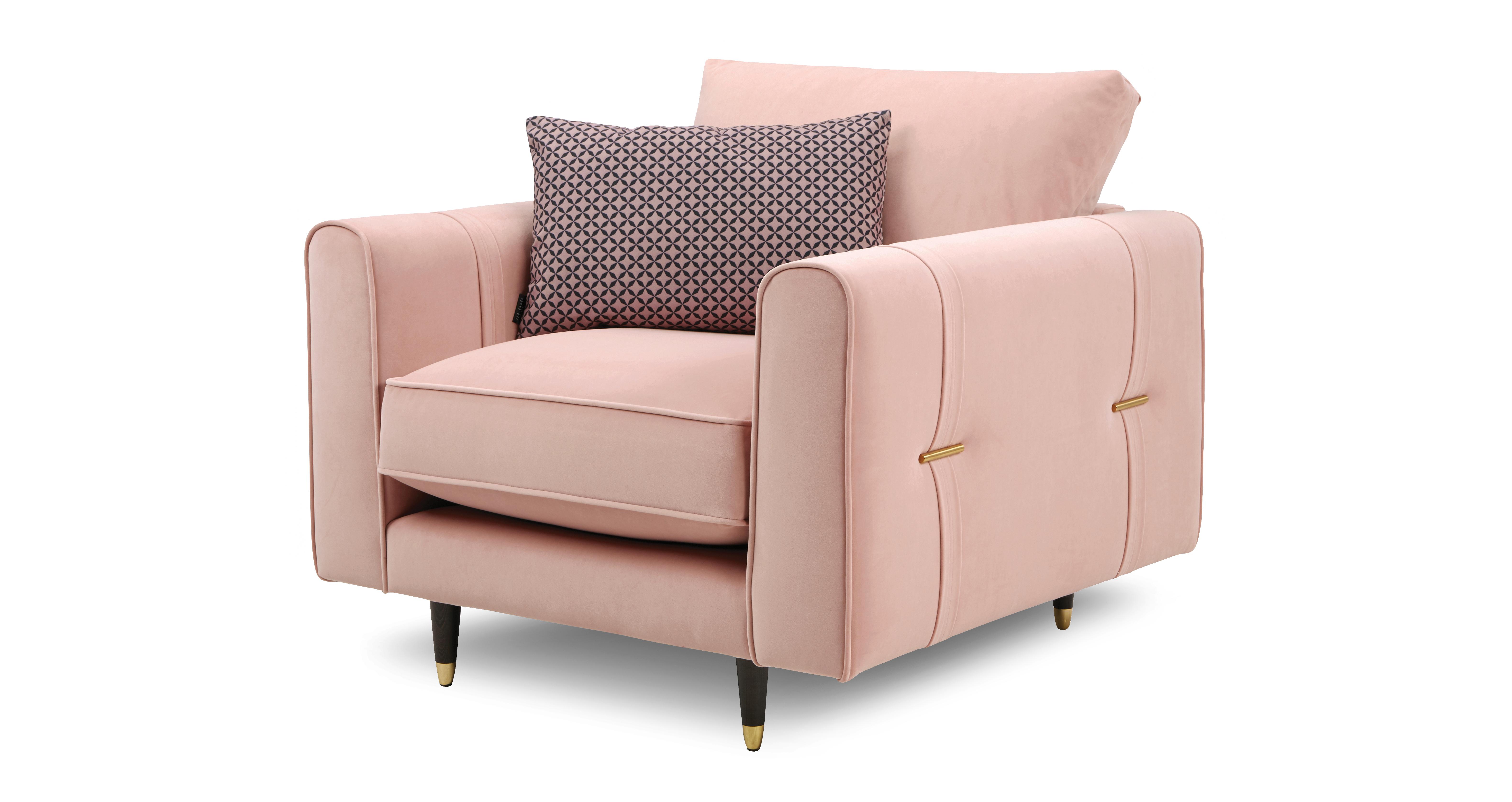 Highgate Velvet Armchair | DFS