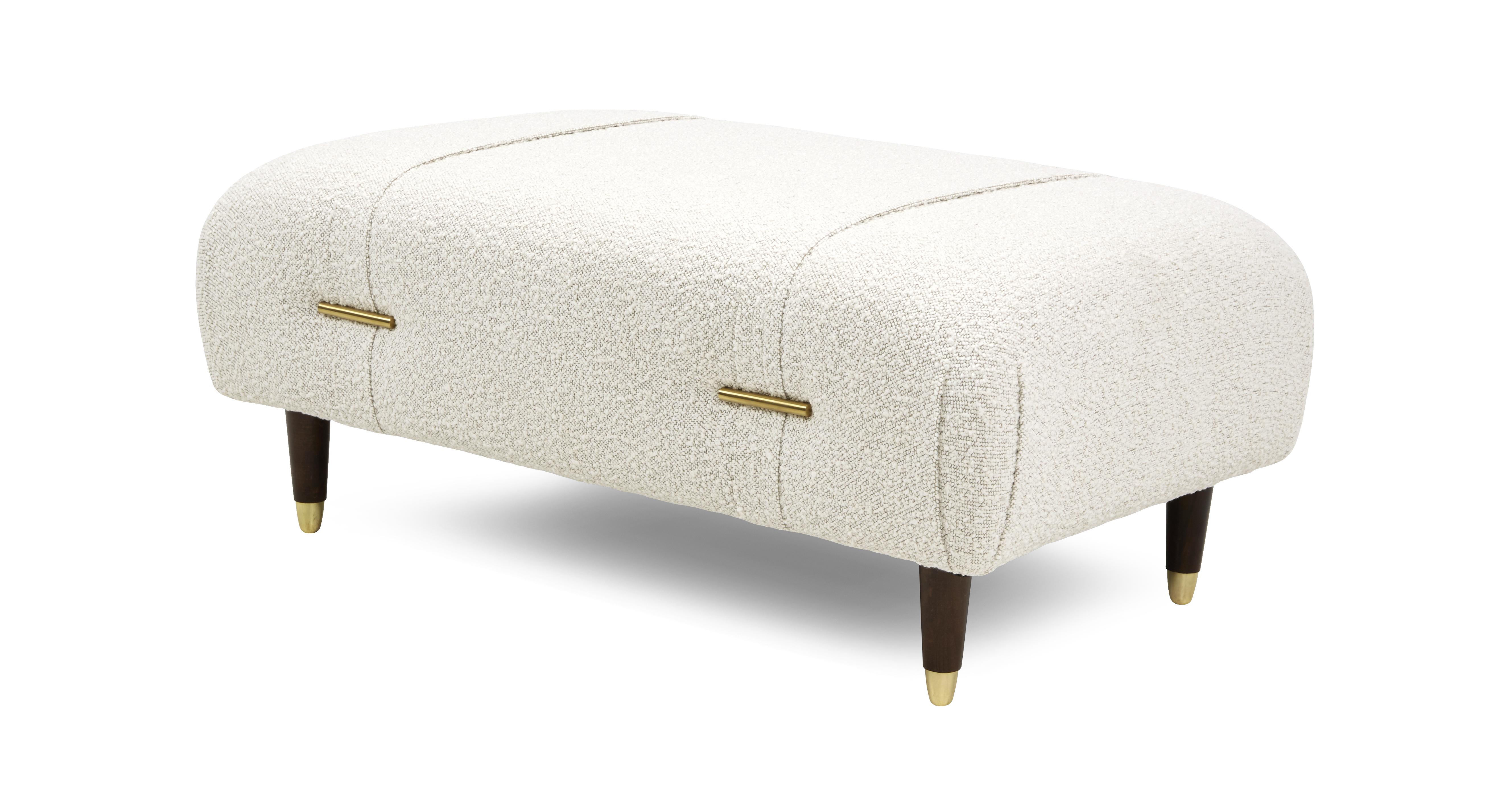 Highgate Boucle Small Bench Footstool | DFS