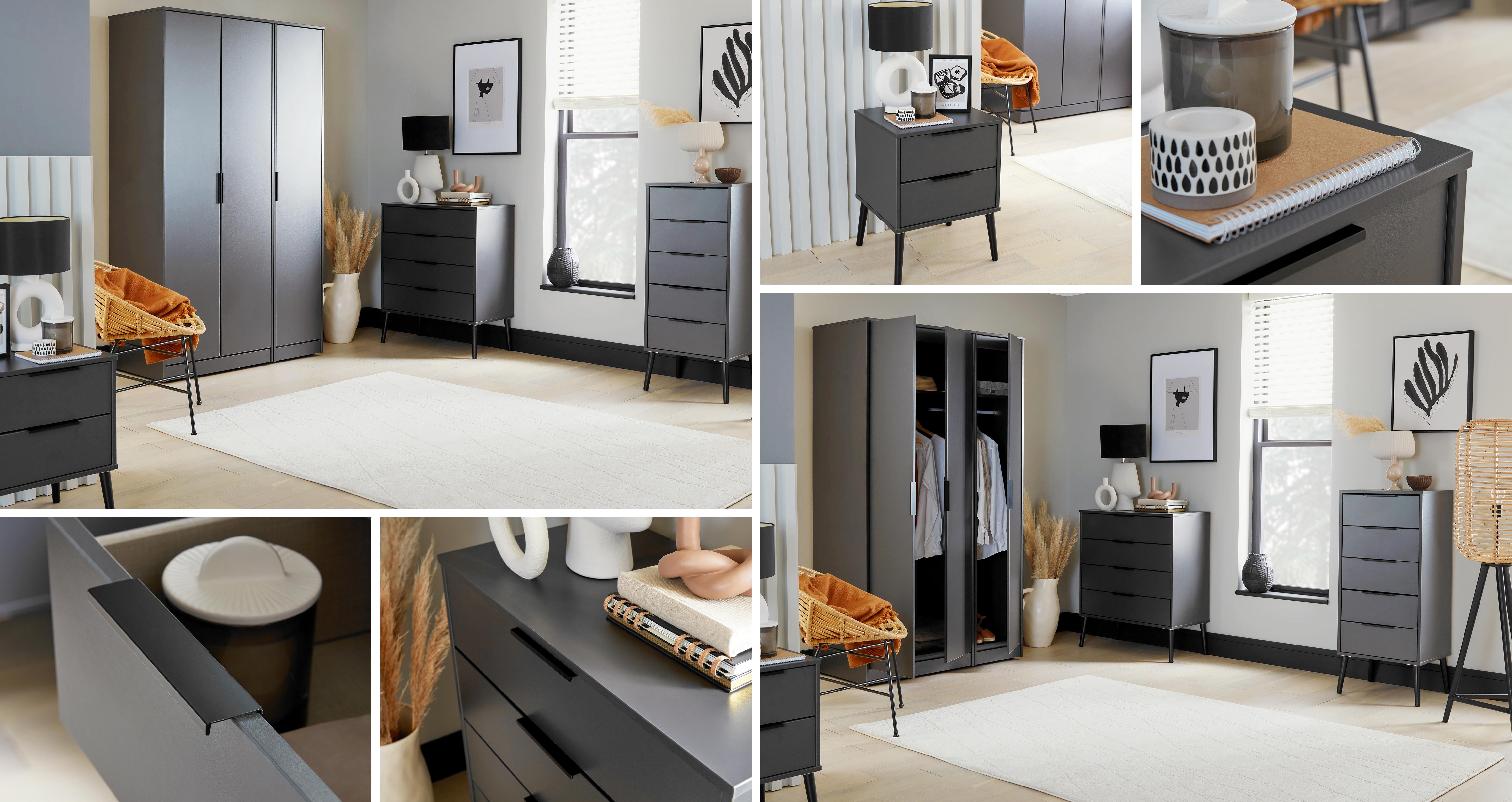 Huck 3 Door Wardrobe | DFS