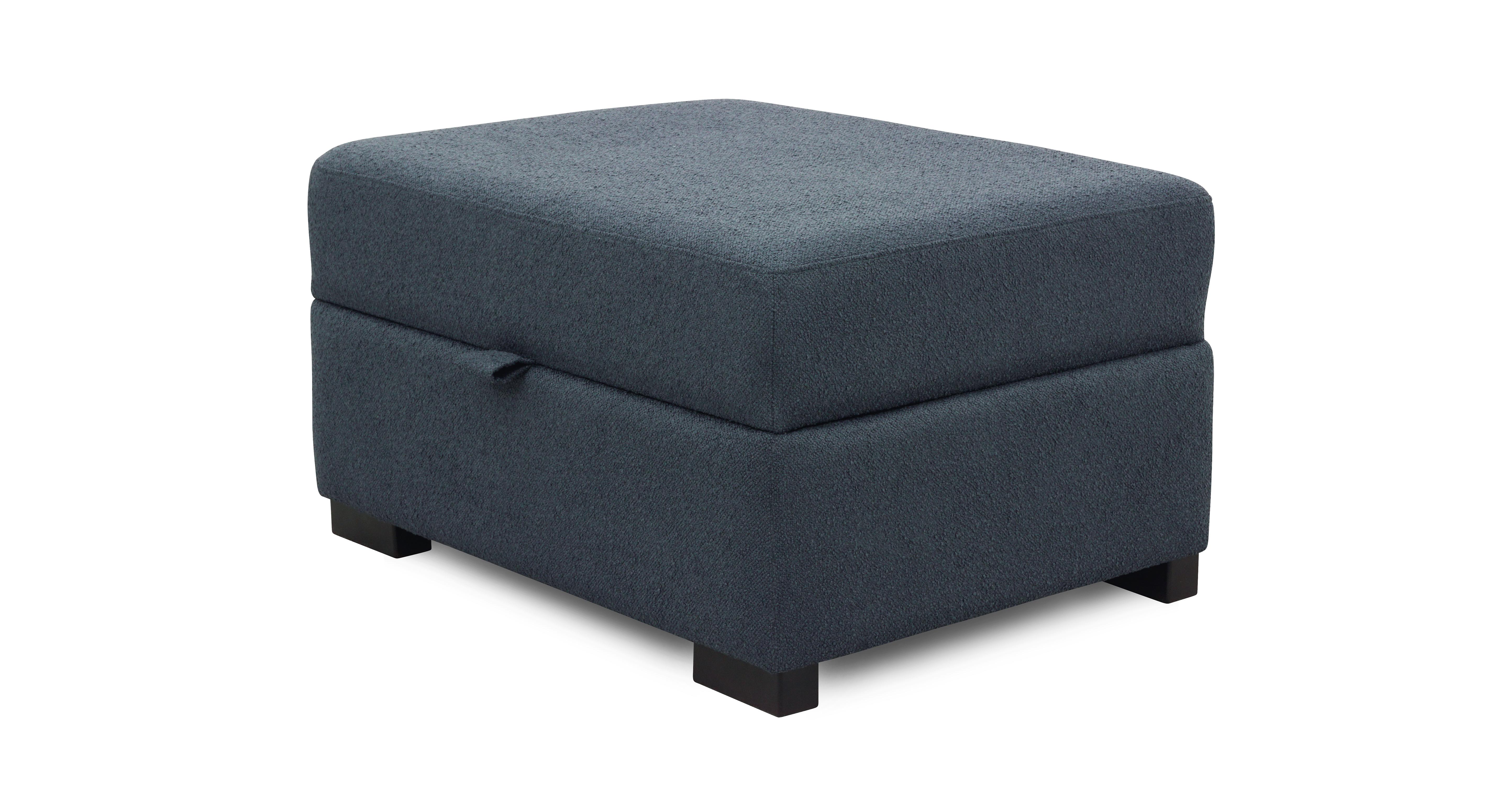 Hugh Large Storage Footstool | DFS