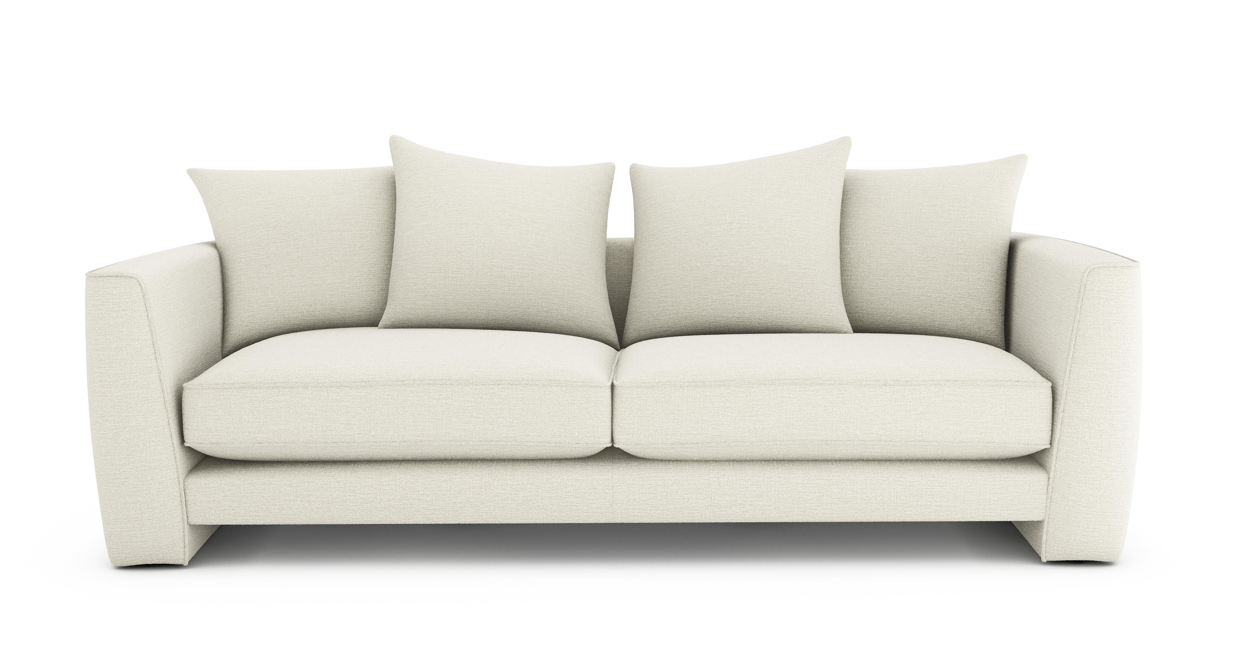 Huxham Boucle Pillow Back 4 Seater Sofa | DFS