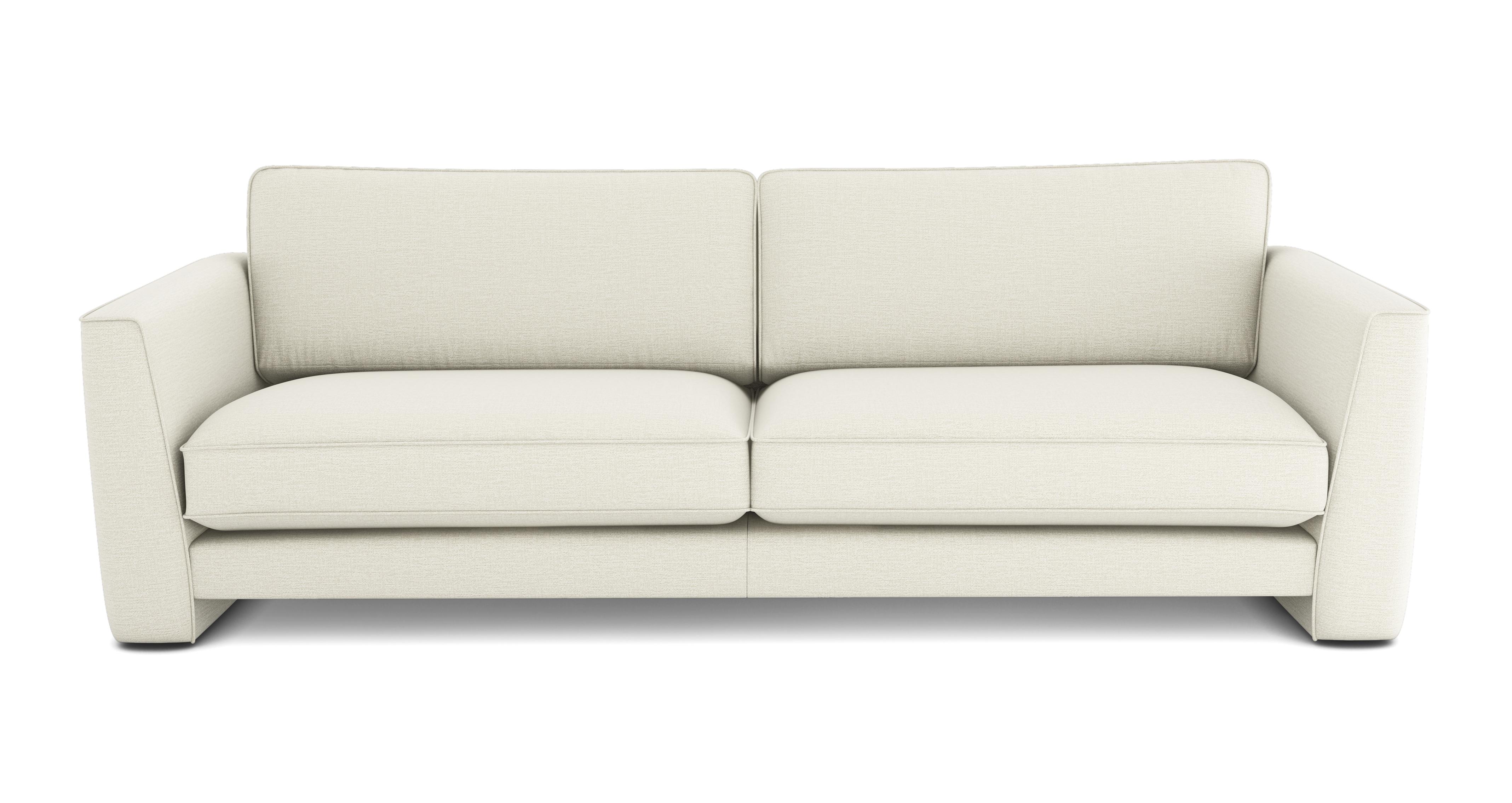 Huxham Boucle Formal Back Grande Sofa | DFS