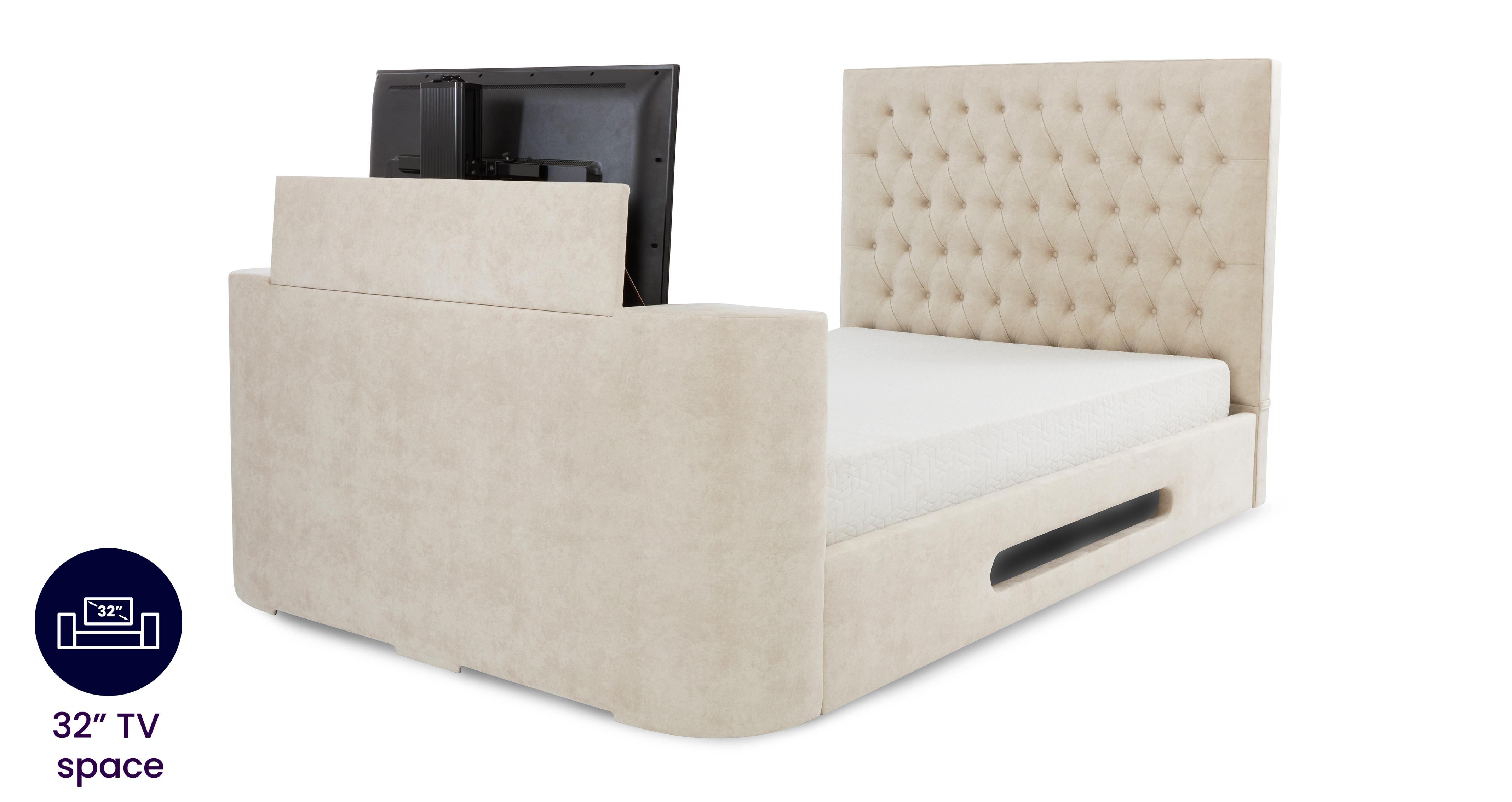 Indira Double TV Bedframe | DFS