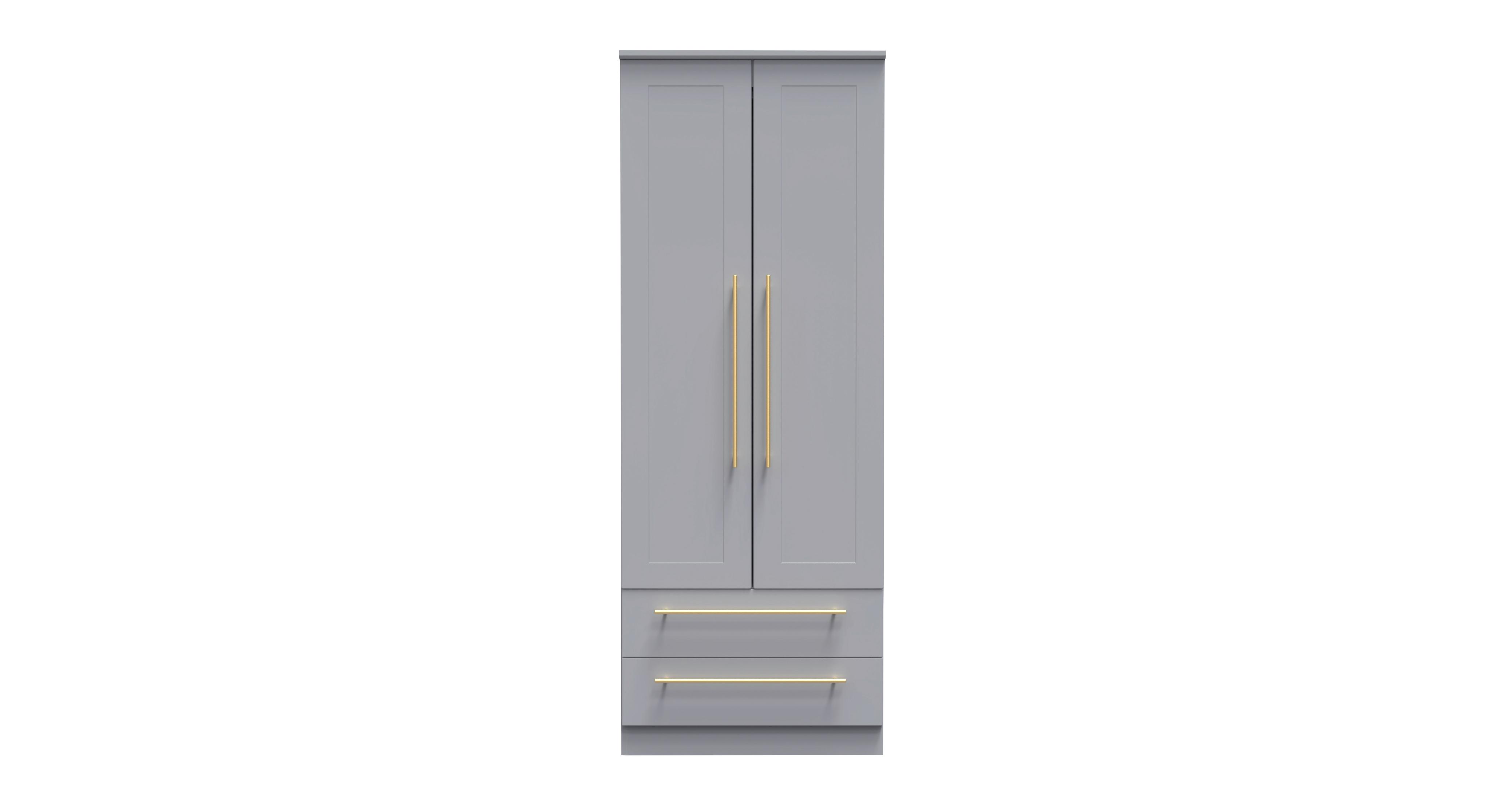 Iona 2 Door 2 Drawer Wardrobe | DFS
