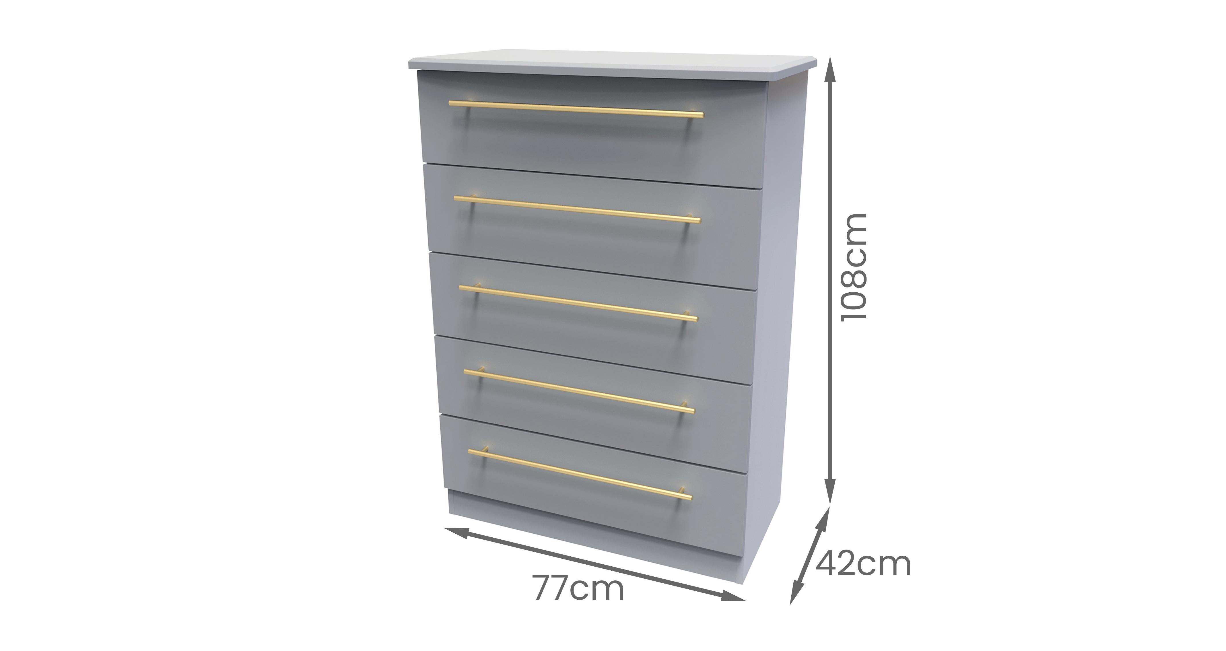 Iona 5 Drawer Chest | DFS