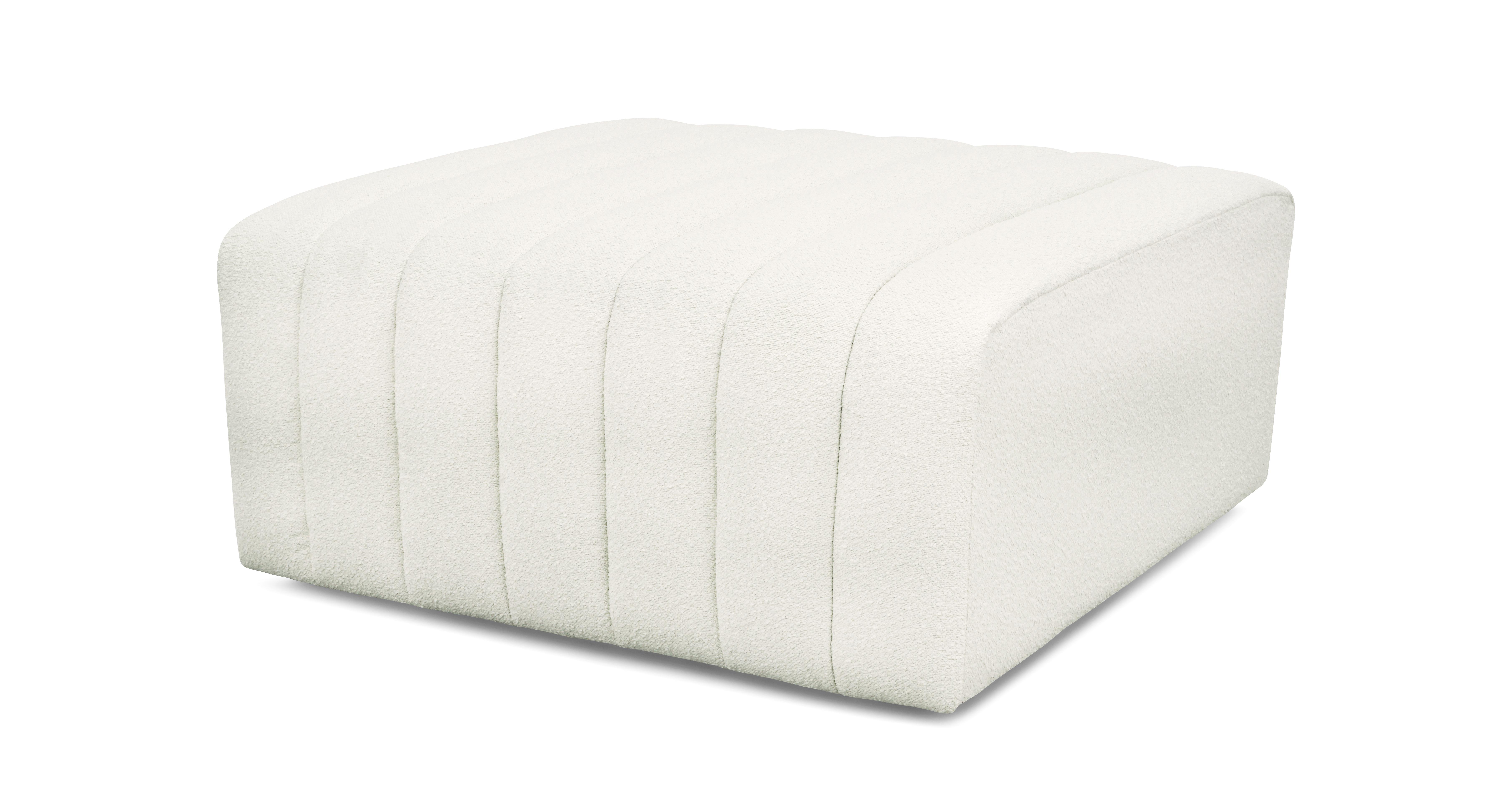 Izzie Large Square Footstool | DFS