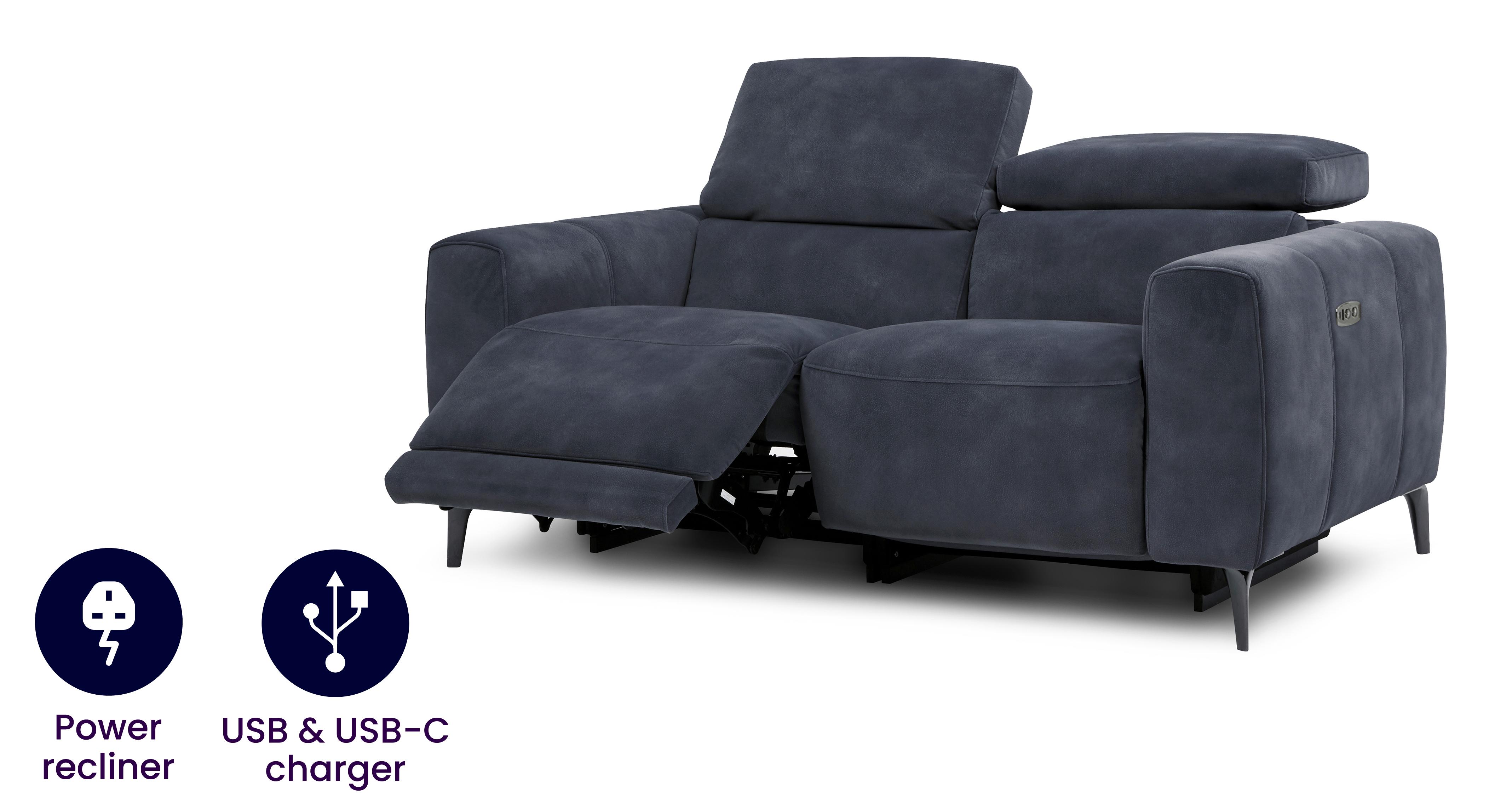 Jagger 2 Seater Power Recliner | DFS