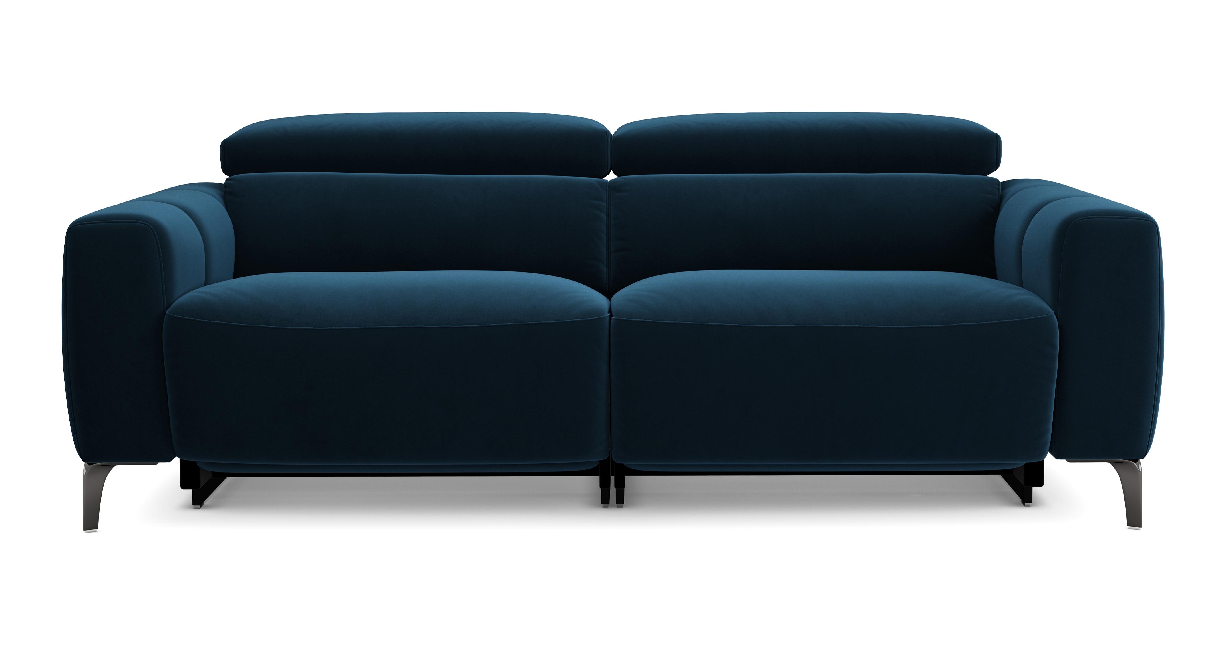 Jagger Fabric Velvet 3 Seater Power Plus Recliner | DFS