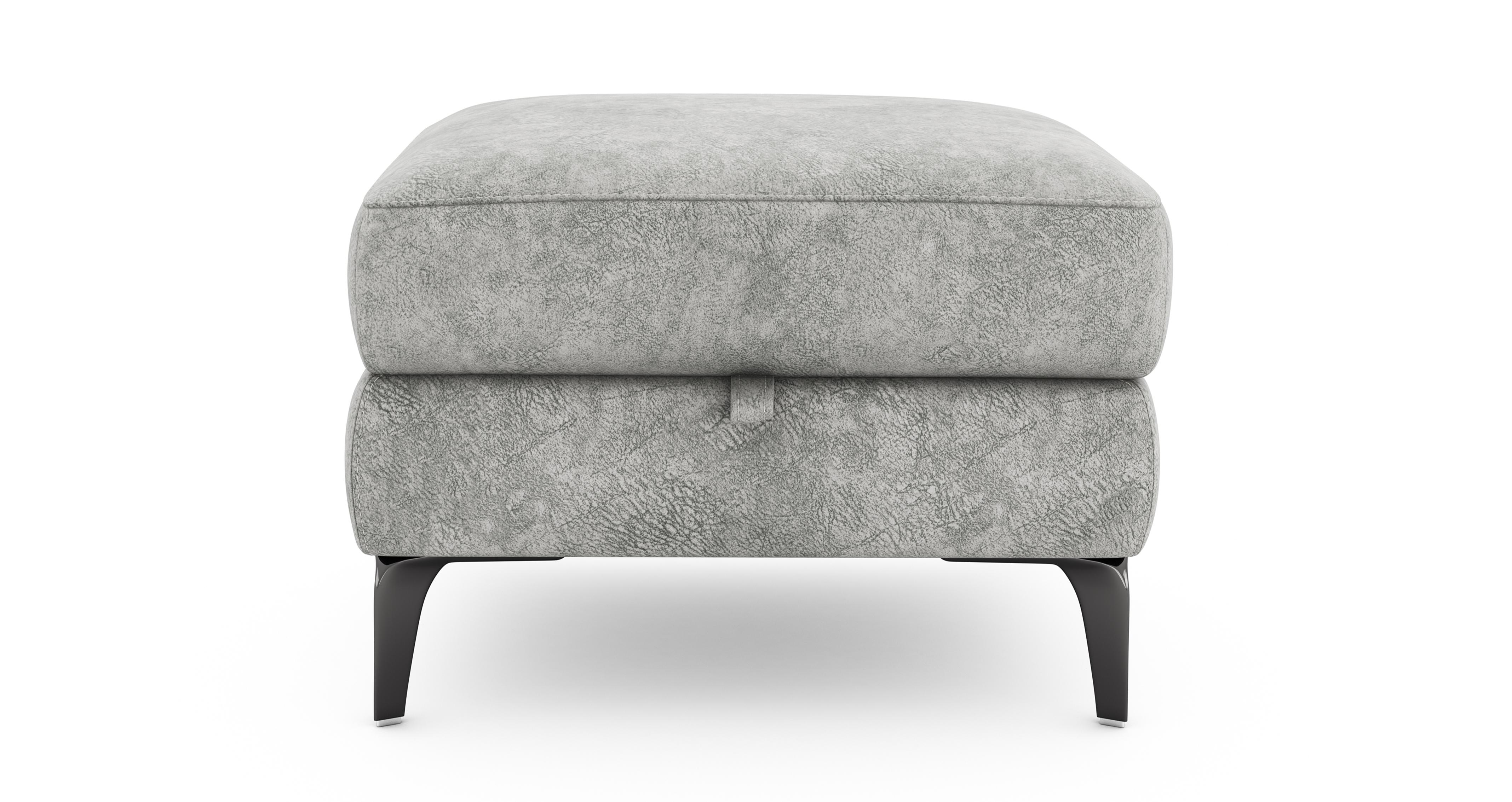 Jagger Fabric Storage Footstool | DFS