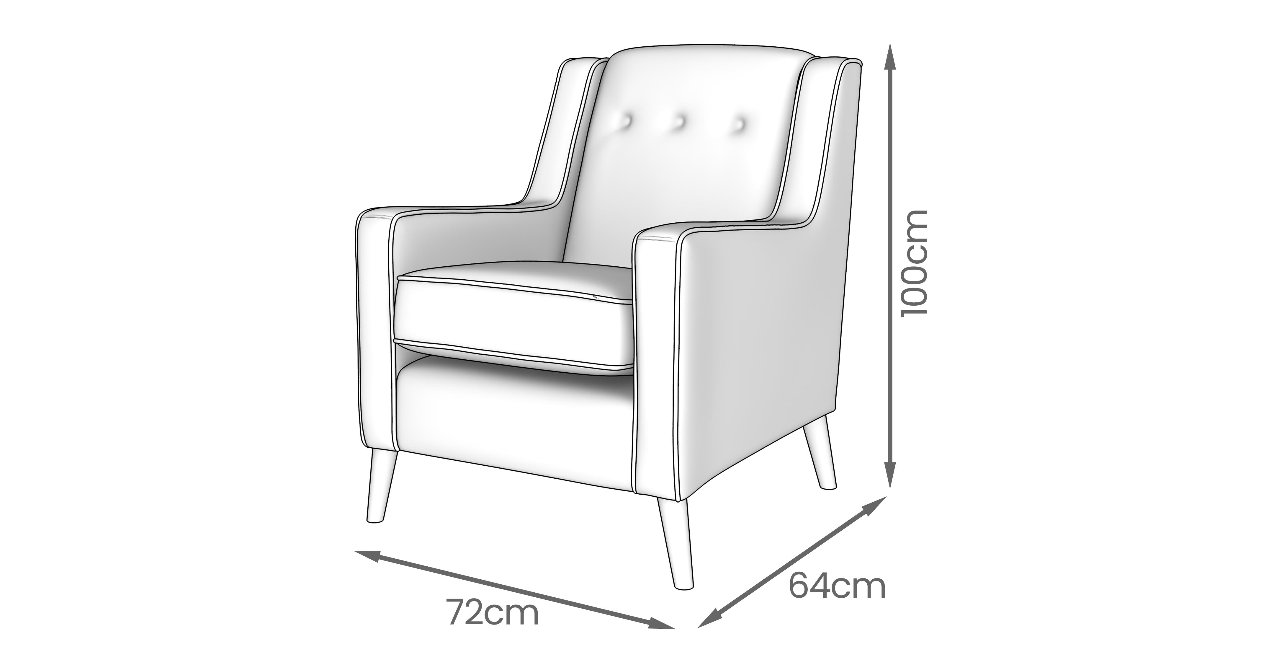 Kaelyn Wing Back Accent Chair | DFS