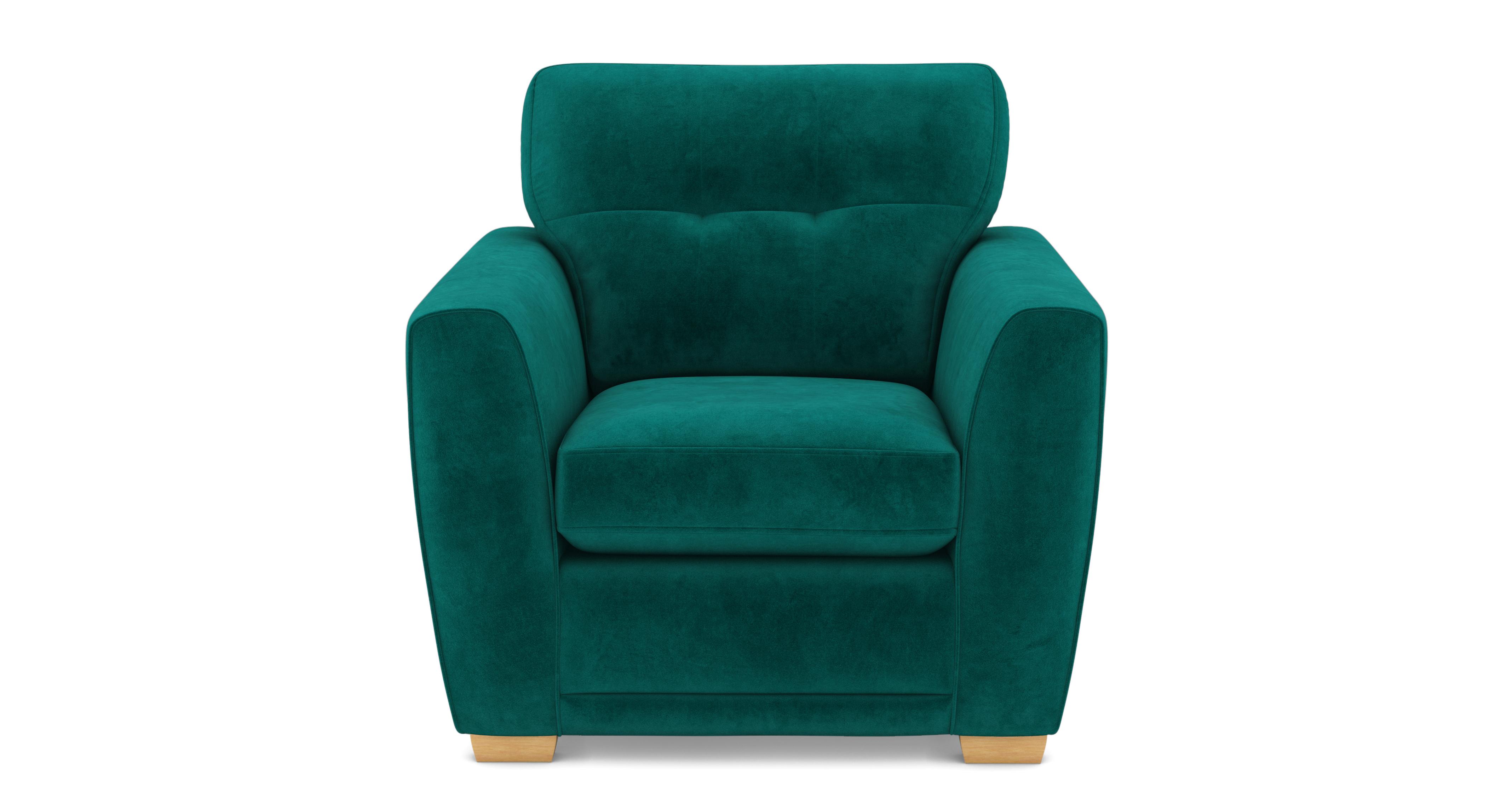 Kian Velvet Armchair | DFS